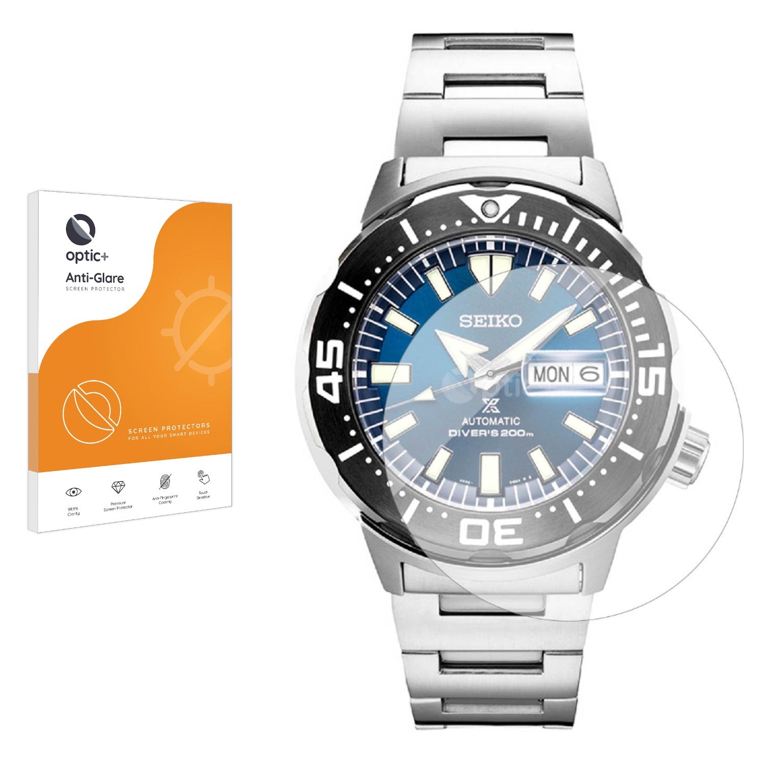 Screen Protectors for Seiko Prospex SRPD25K1 - ScreenShield