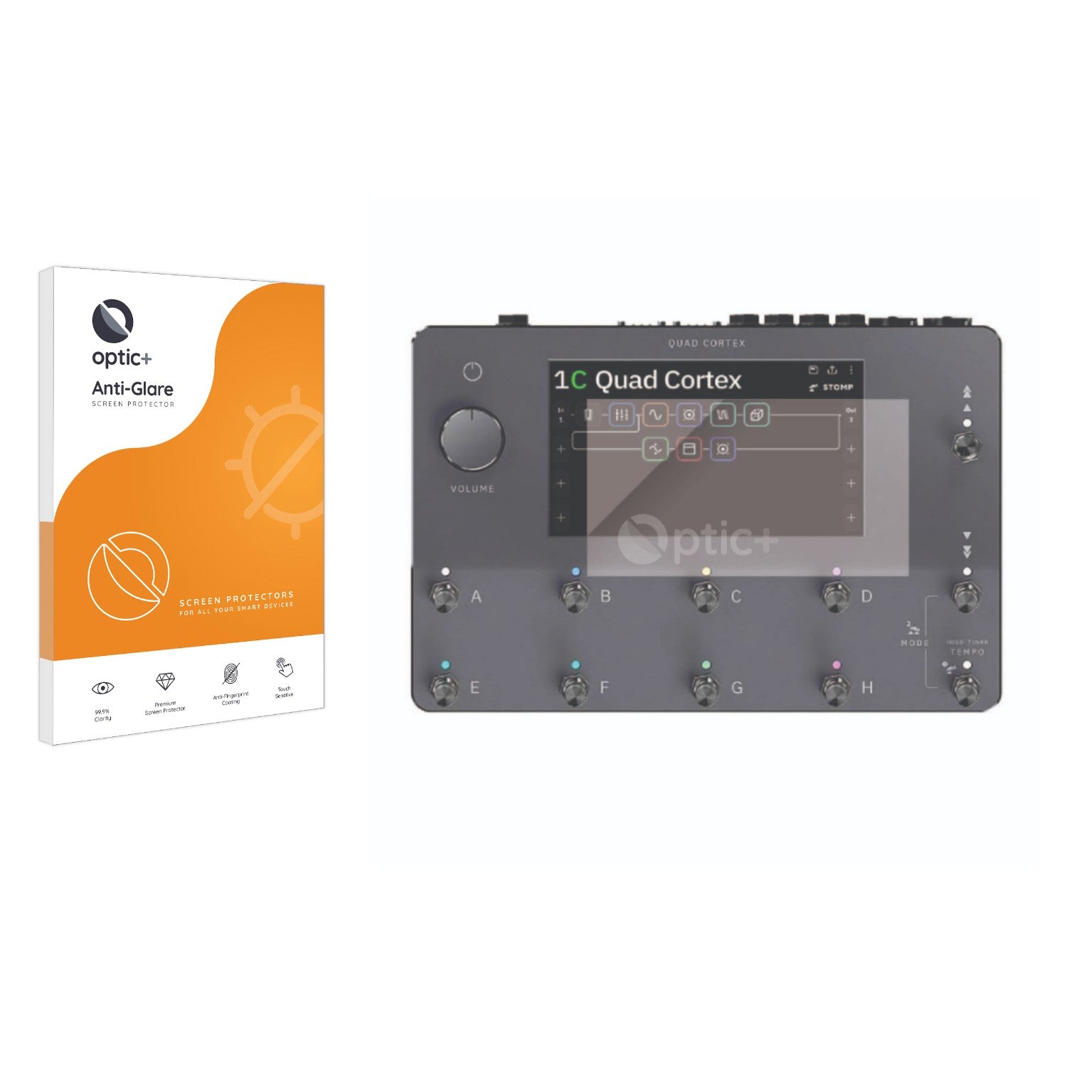 Optic+ Anti-Glare Screen Protector for Neural DSP Quad Cortex ...