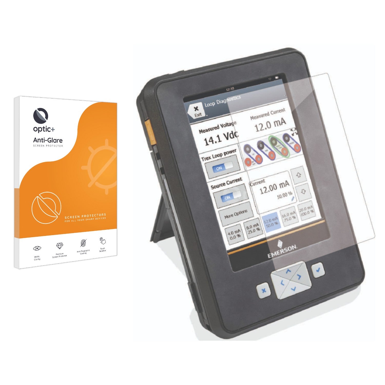 Optic+ Anti-Glare Screen Protector for Emerson TREX Communicator ...