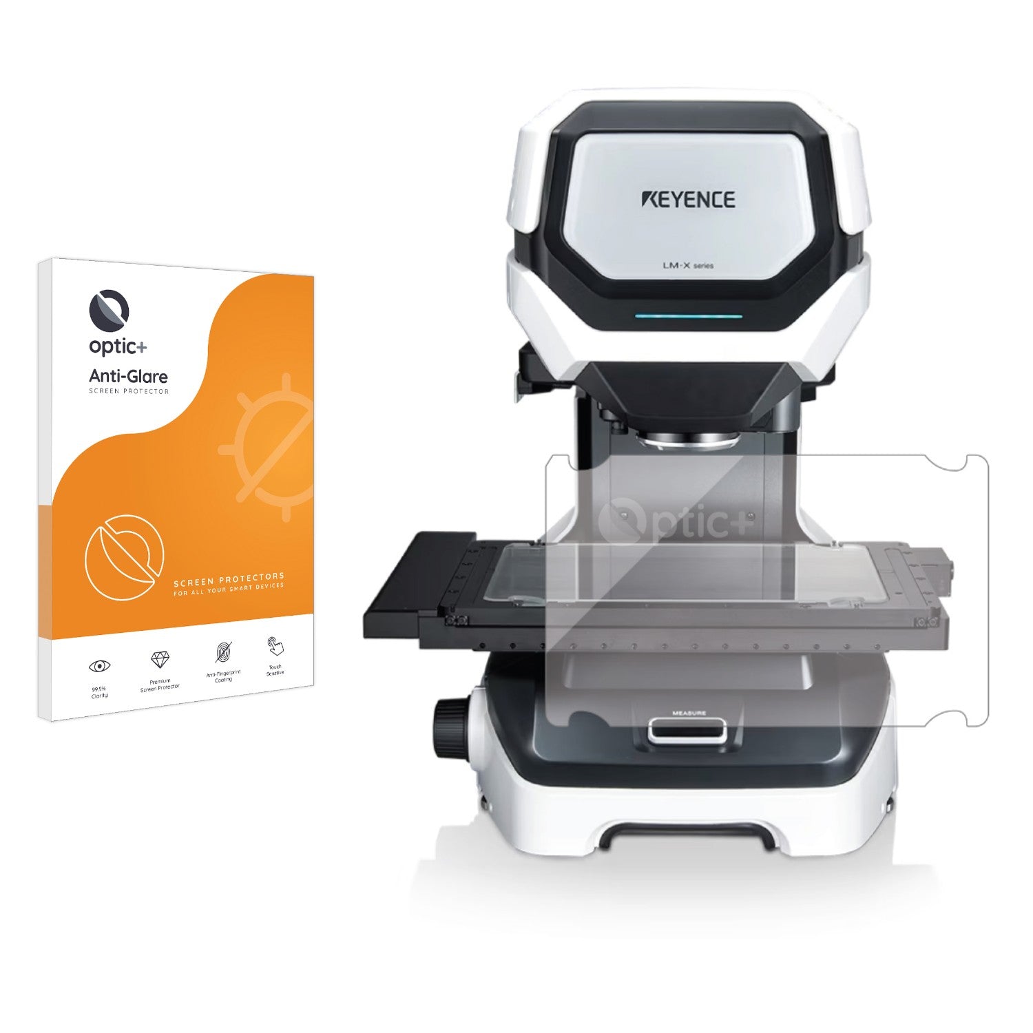 Optic+ Anti-Glare Screen Protector for Keyence LM-X Series (Glass Plate ...