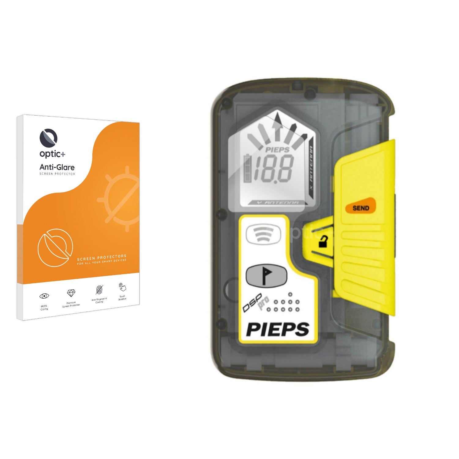 Optic+ Anti-Glare Screen Protector for Pieps DSP Pro - ScreenShield