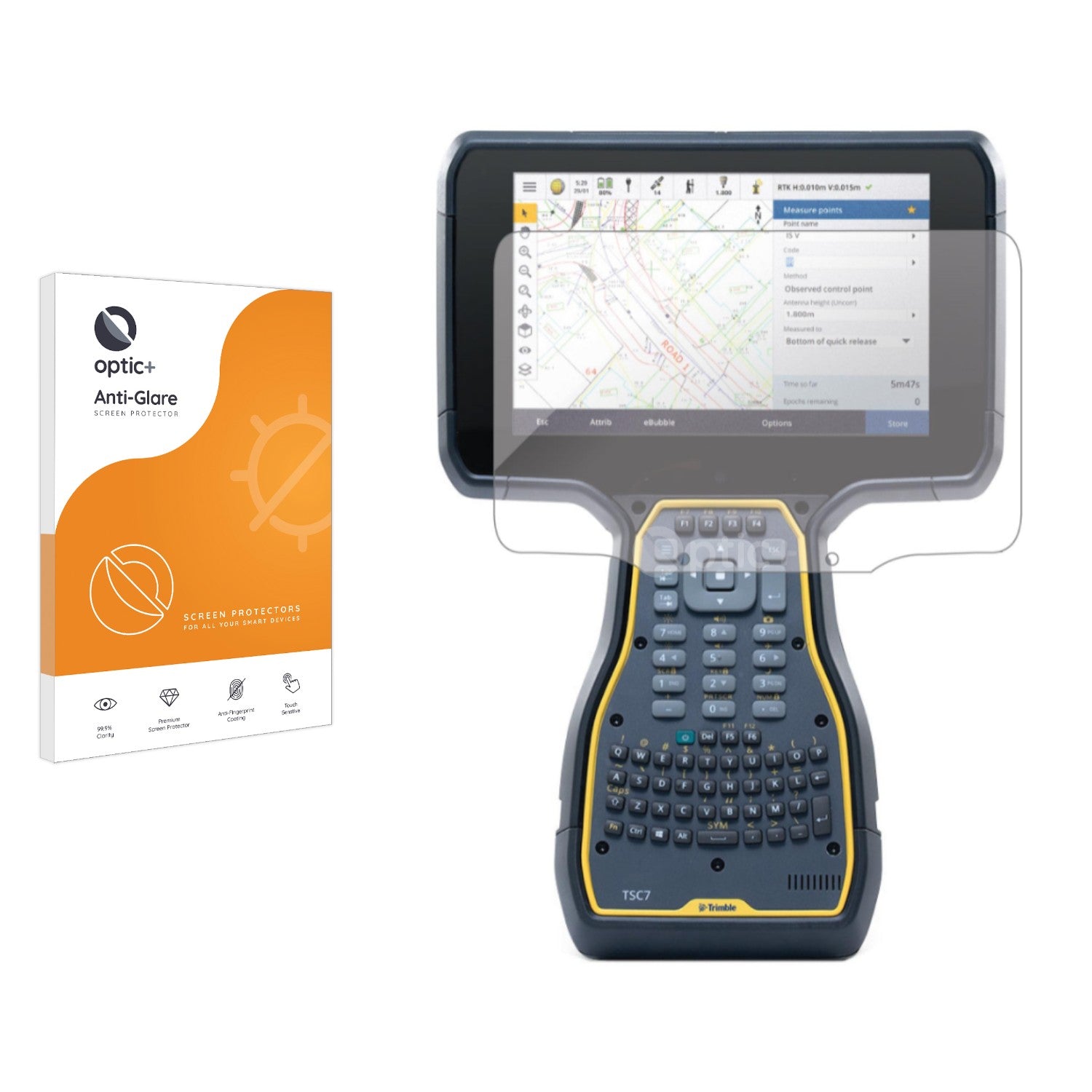 Optic+ Anti-Glare Screen Protector for Trimble TSC7 Controller ...