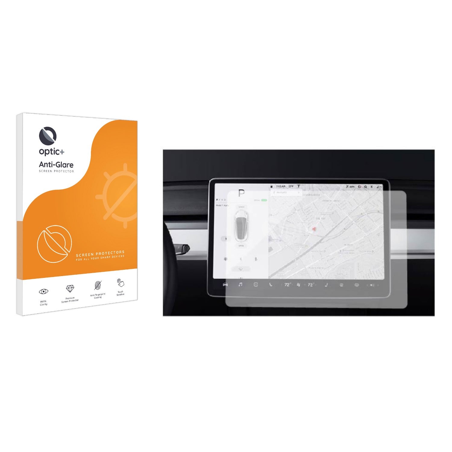 Screen Protectors for Tesla Model Y Infotainment System 15.4 – ScreenShield