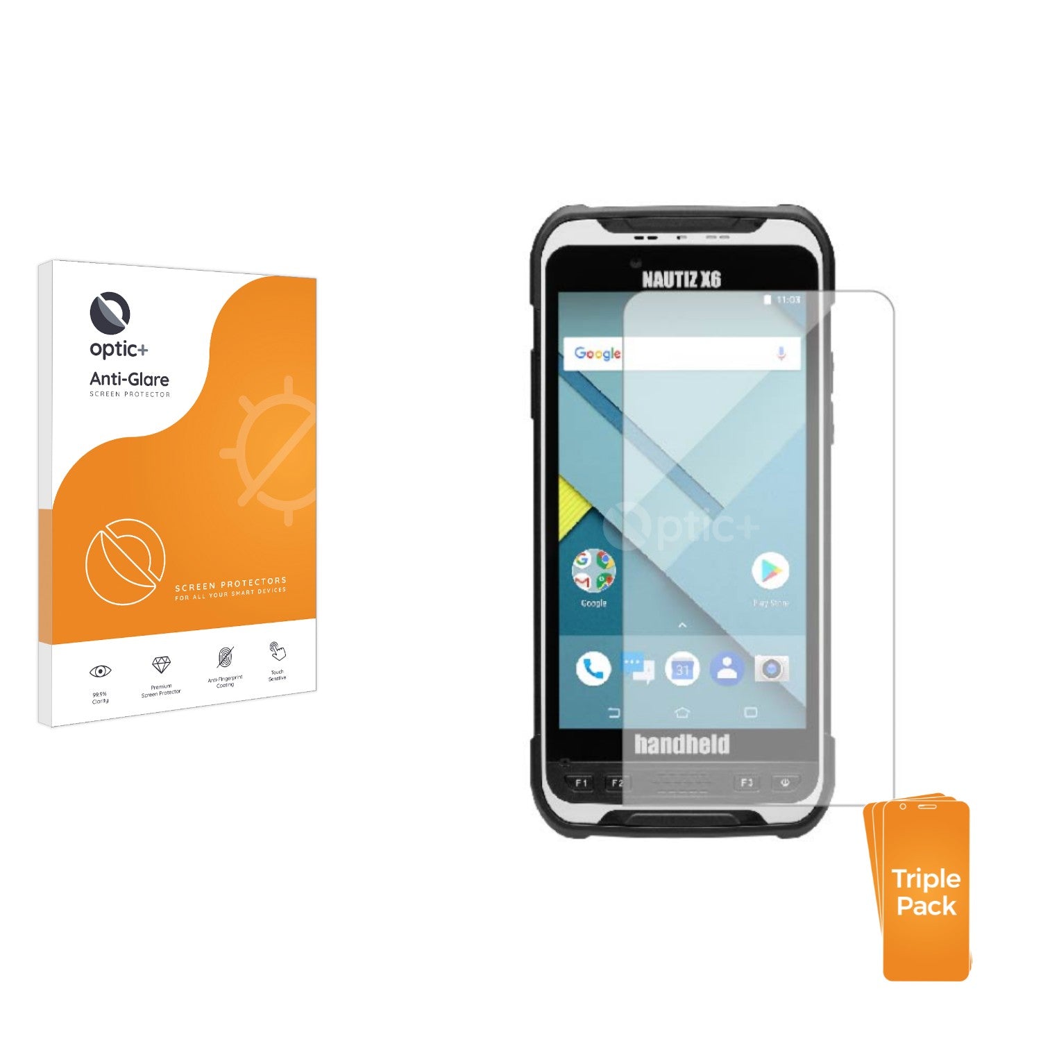 Screen Protectors for Handheld Nautiz X6 – ScreenShield