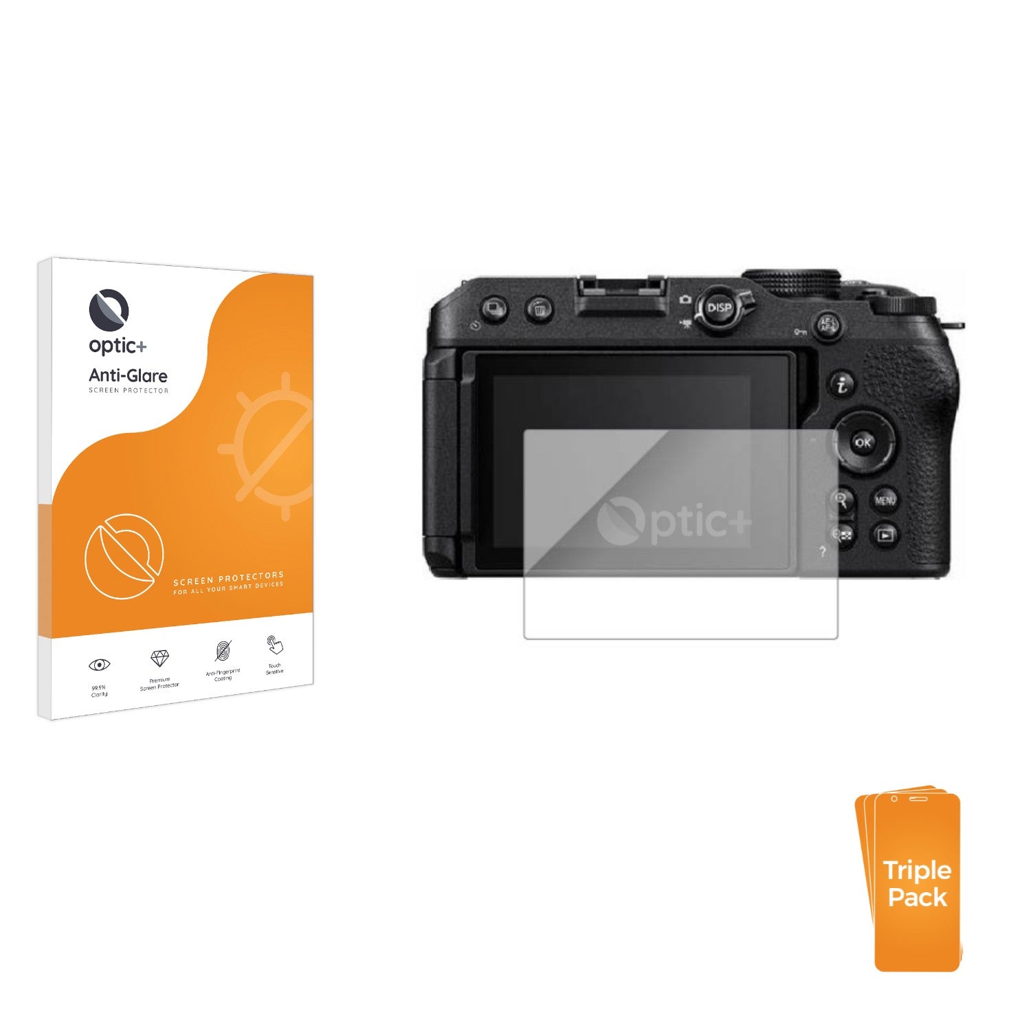 Screen Protectors for Nikon Z 30 - Nano Glass, Anti-Glare, Antiviral ...