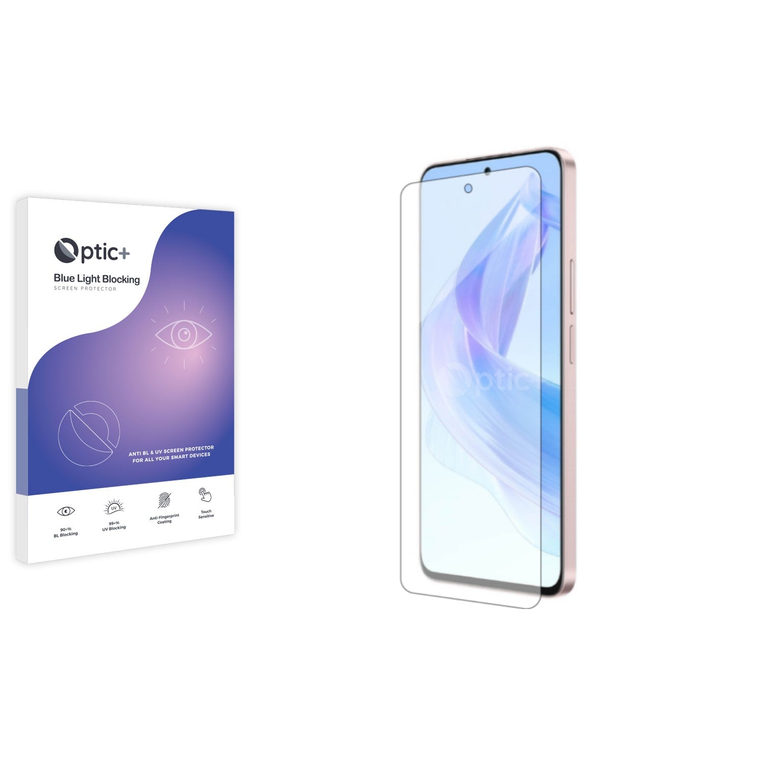 Optic+ Blue Light Blocking Screen Protector for Honor X50i - ScreenShield