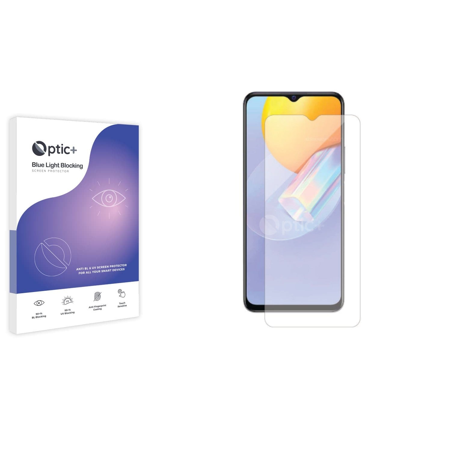 Optic+ Blue Light Blocking Screen Protector for Vivo Y31 Pro - ScreenShield