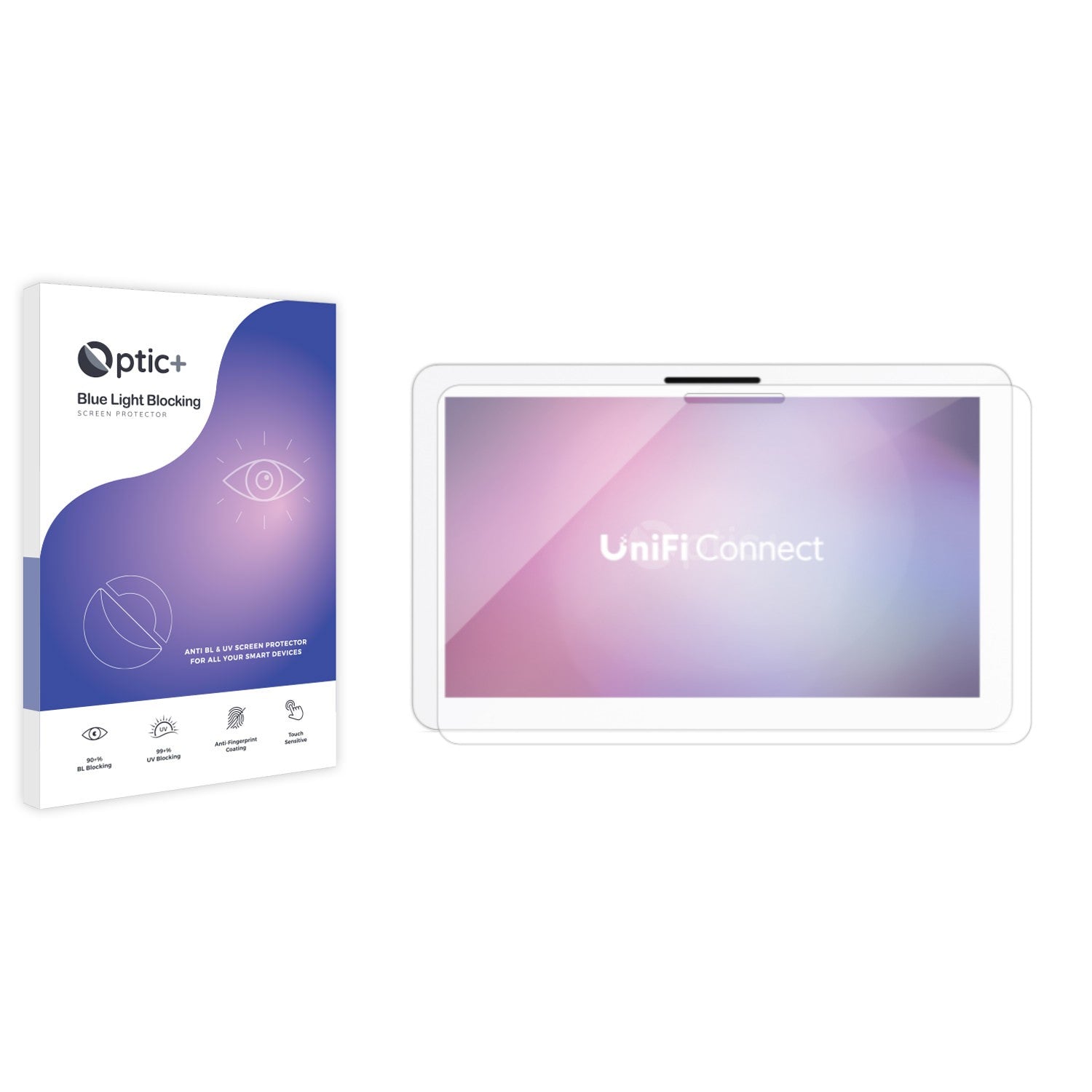 Optic+ Blue Light Blocking Screen Protector for Unifi Connect Display ...