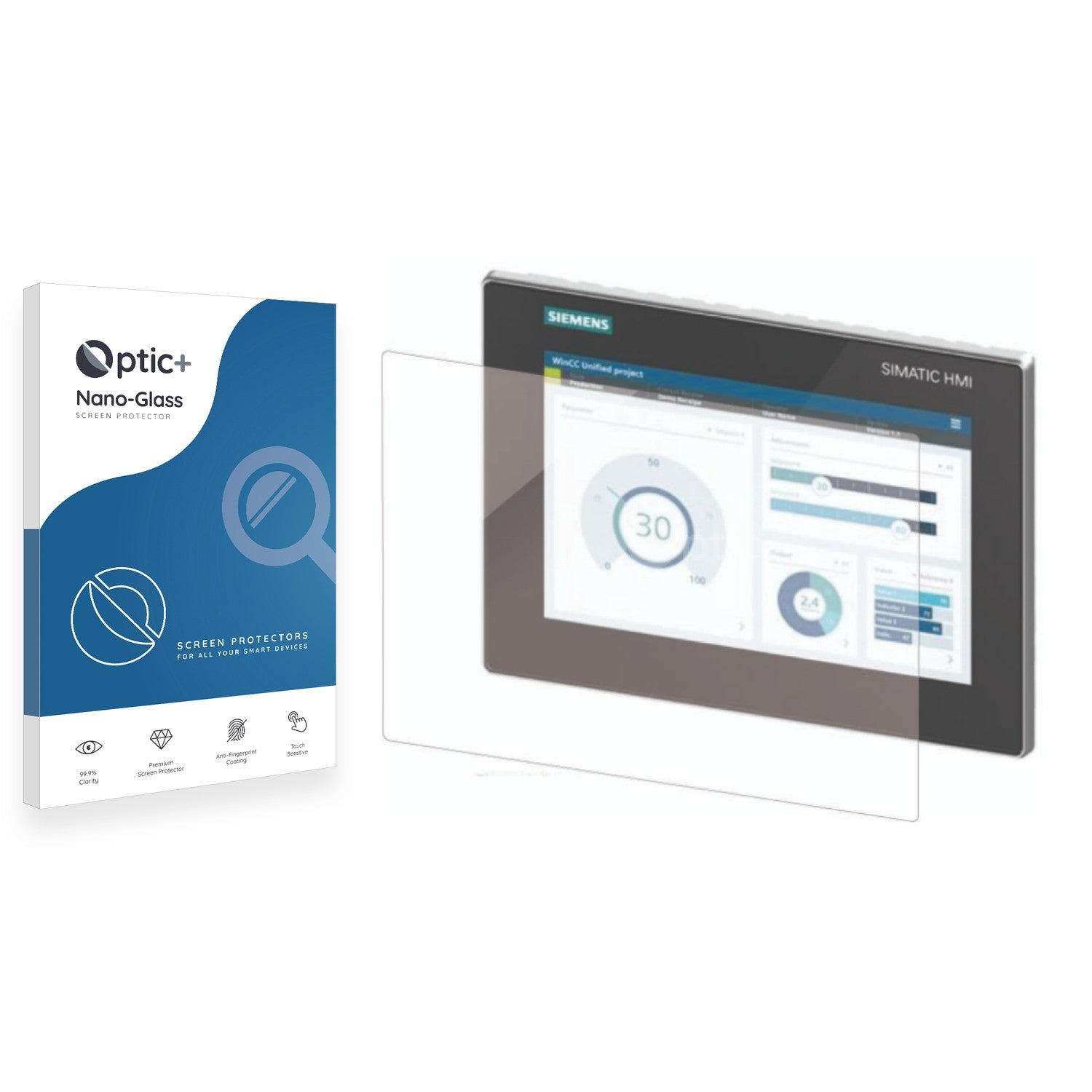 Screen Protectors for Siemens Simatic HMI MTP1000 Unified Comfort ...