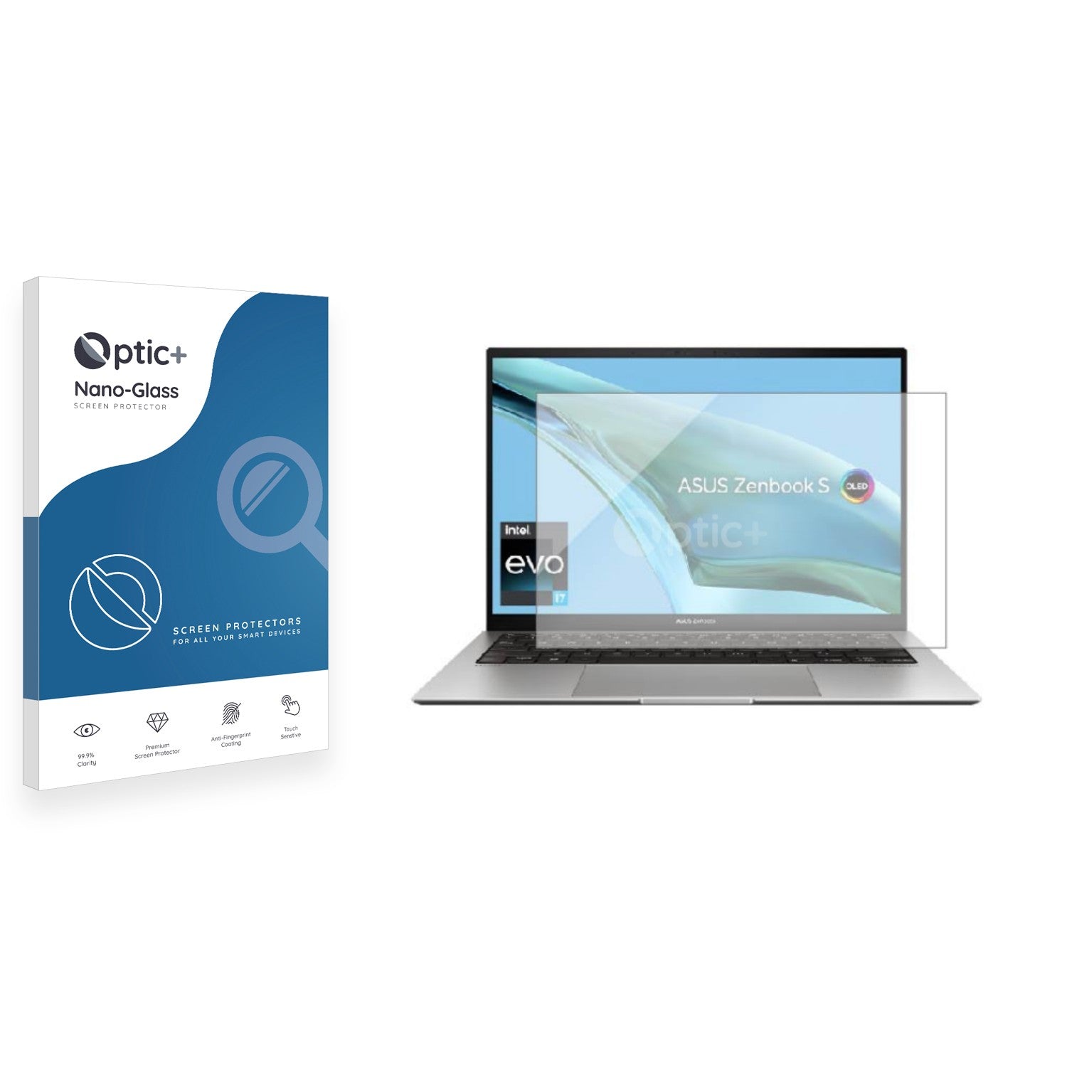 Screen Protectors for ASUS ZenBook S 13 OLED UX5304 - ScreenShield