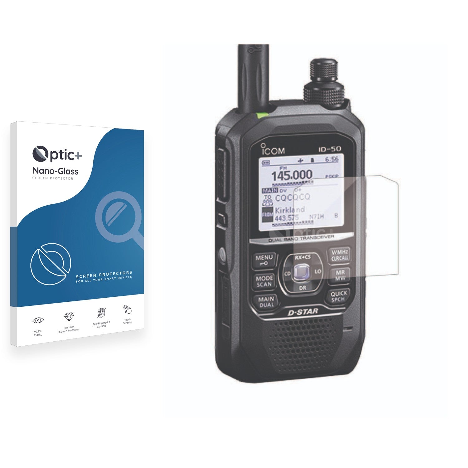 Screen Protectors for Icom ID-50A - ScreenShield