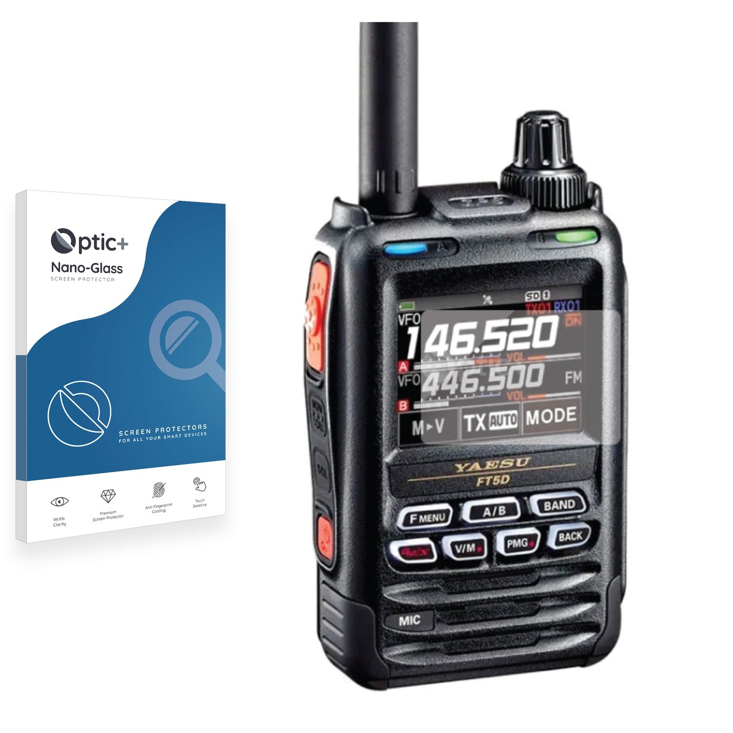 Screen Protectors for Yaesu FT-5D - ScreenShield