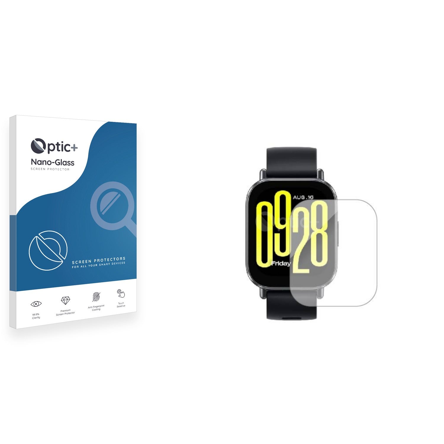 Screen Protectors for Xiaomi Redmi Watch 5 Active - ScreenShield