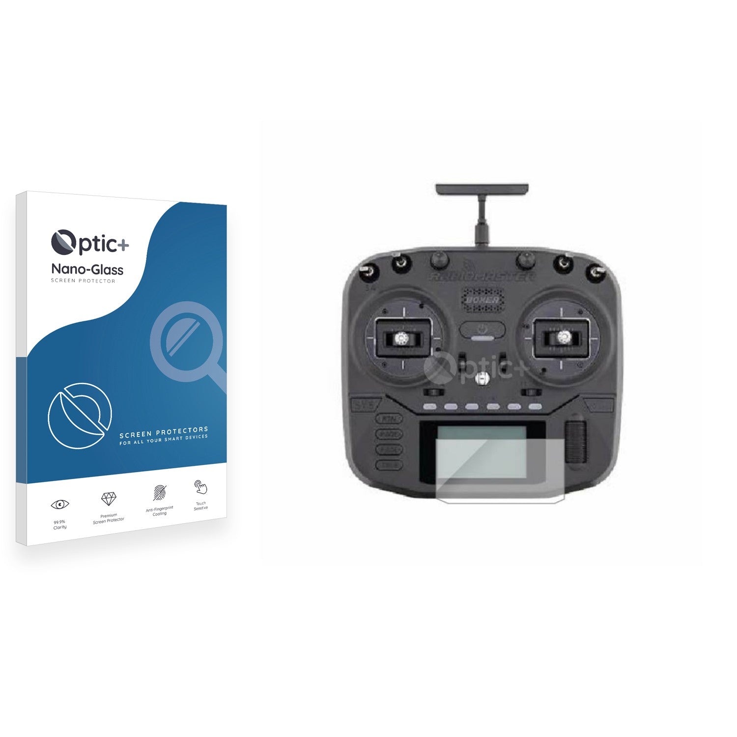 Optic+ Nano Glass Screen Protector for Radiomaster Boxer - ScreenShield