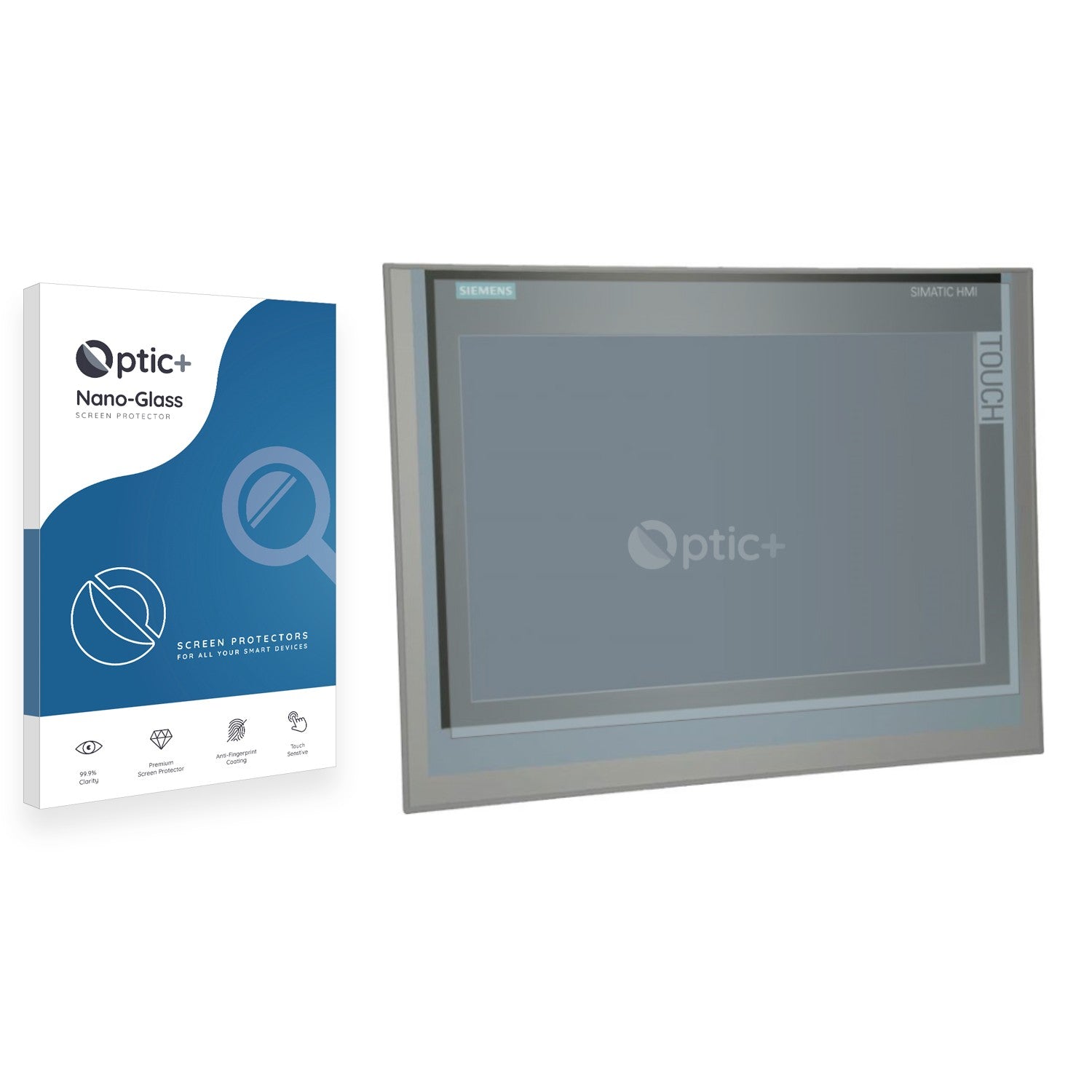 Optic+ Nano Glass Screen Protector for Siemens Simatic HMI TP 1500 ...