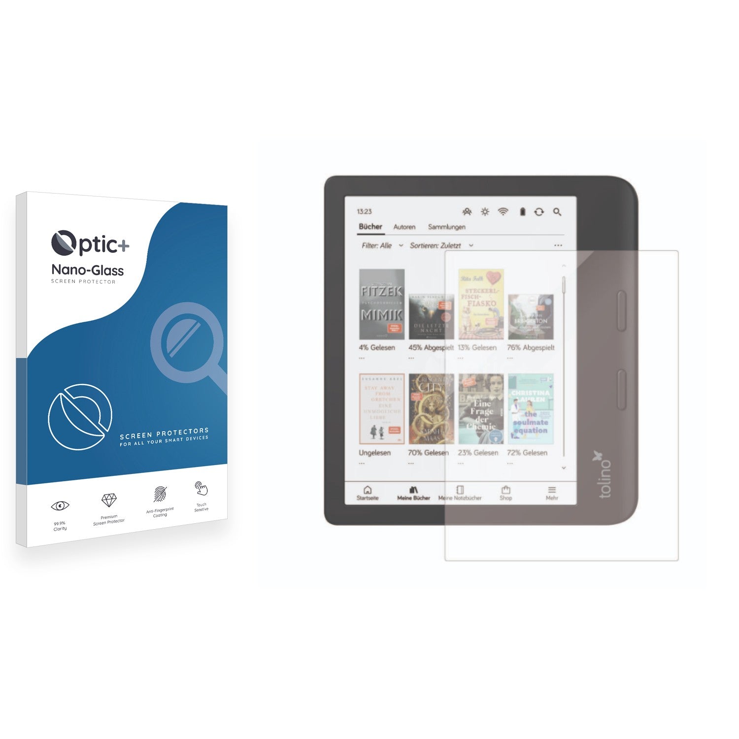 Screen Protectors for Tolino Shine 5 Color 2024 - ScreenShield