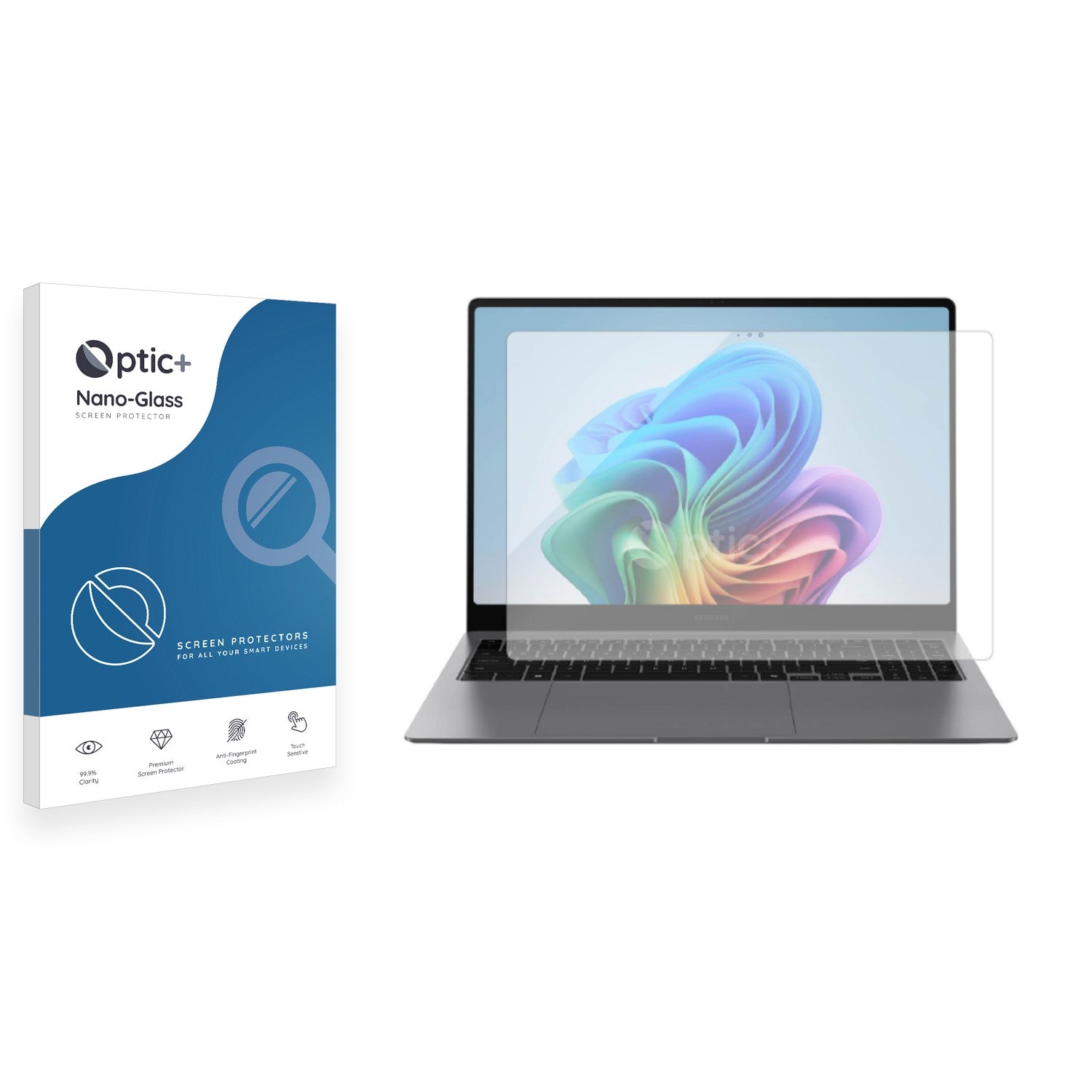 Optic+ Nano Glass Screen Protector for Samsung Galaxy Book5 Pro 16 ...