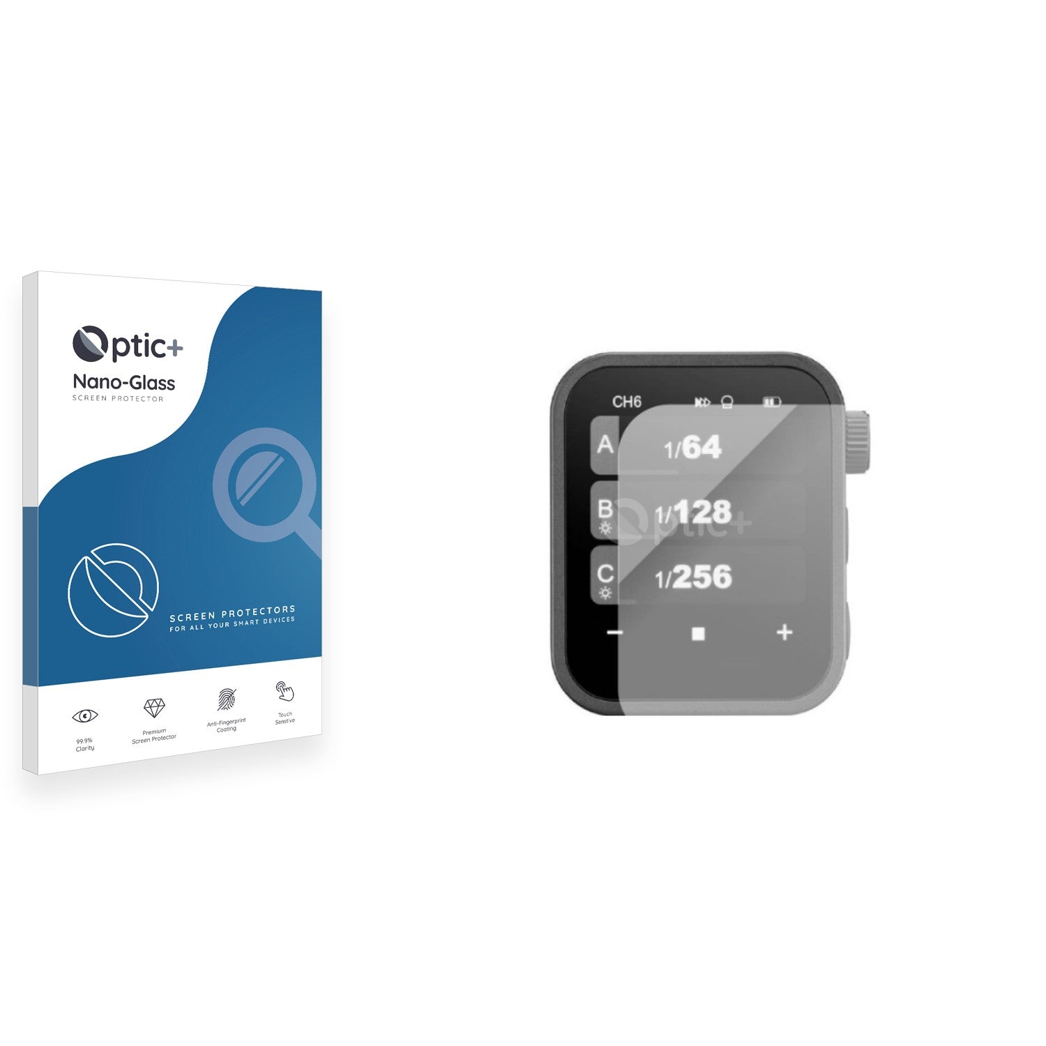 Optic+ Nano Glass Screen Protector for Godox X3 - ScreenShield