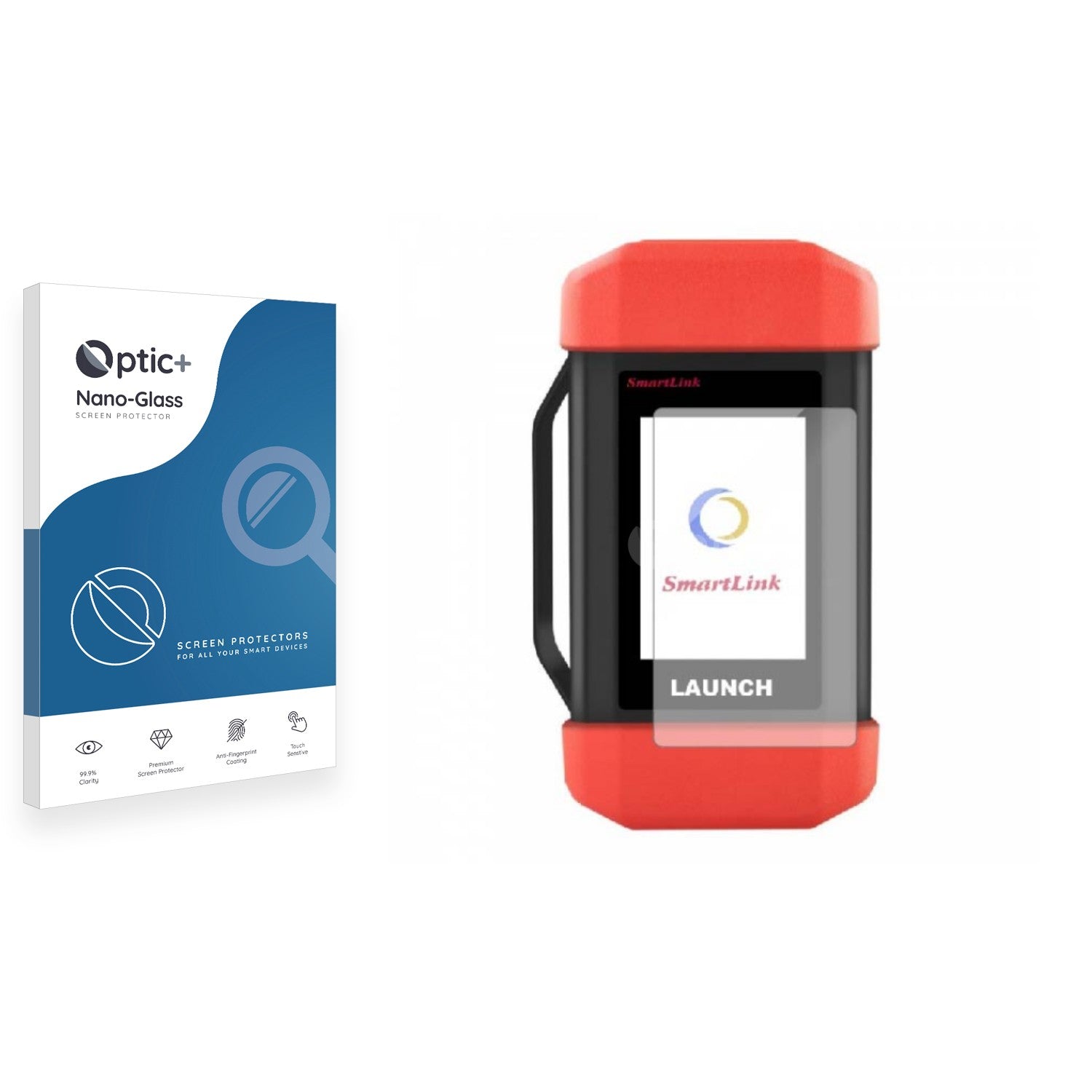 Screen Protectors for Launch SRDs SmartLink - Nano Glass, Anti-Glare ...