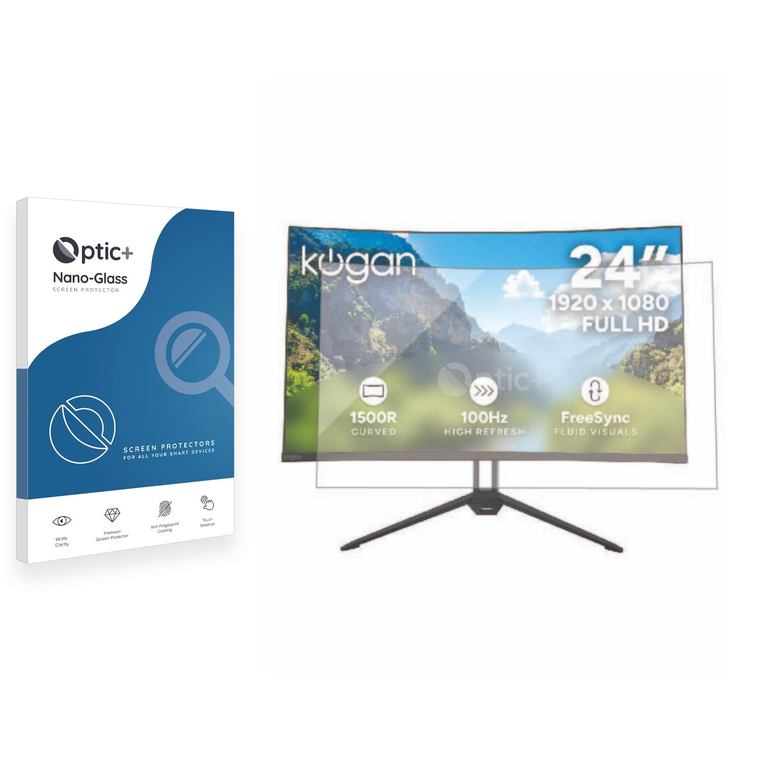 Screen Protectors for Kogan 24" Gaming Monitor - ScreenShield