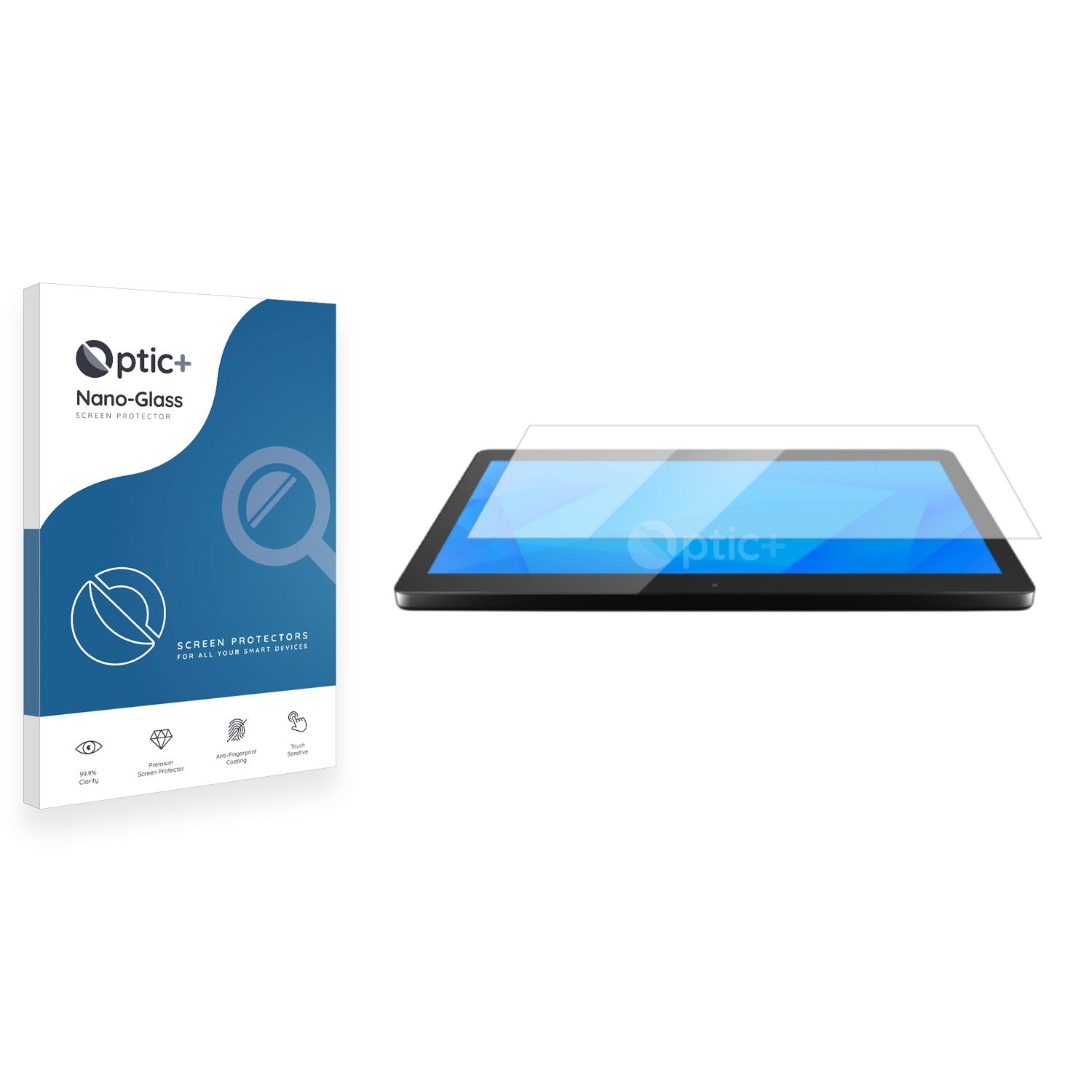 Optic+ Nano Glass Screen Protector for Elo TouchSystems I-Series 4.0 10 ...