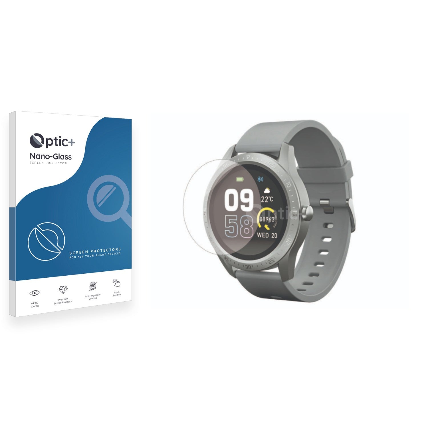 Screen Protectors for SilverCrest Fitness-Smartwatch - ScreenShield