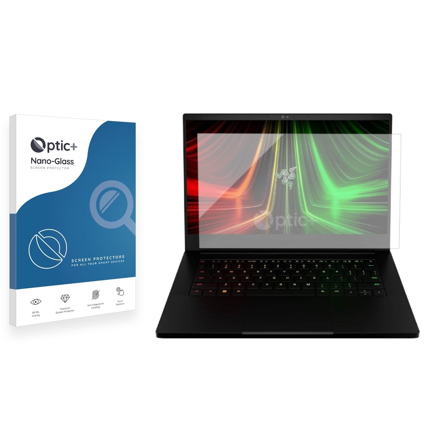 Optic+ Nano Glass Screen Protector for Razer Blade 14 2025 - ScreenShield
