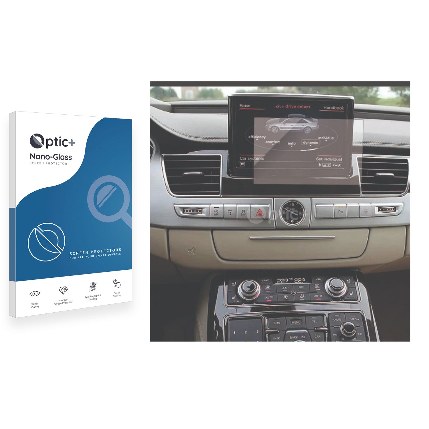 Screen Protectors for Audi A8 D5 5.7" Infotainment System - ScreenShield