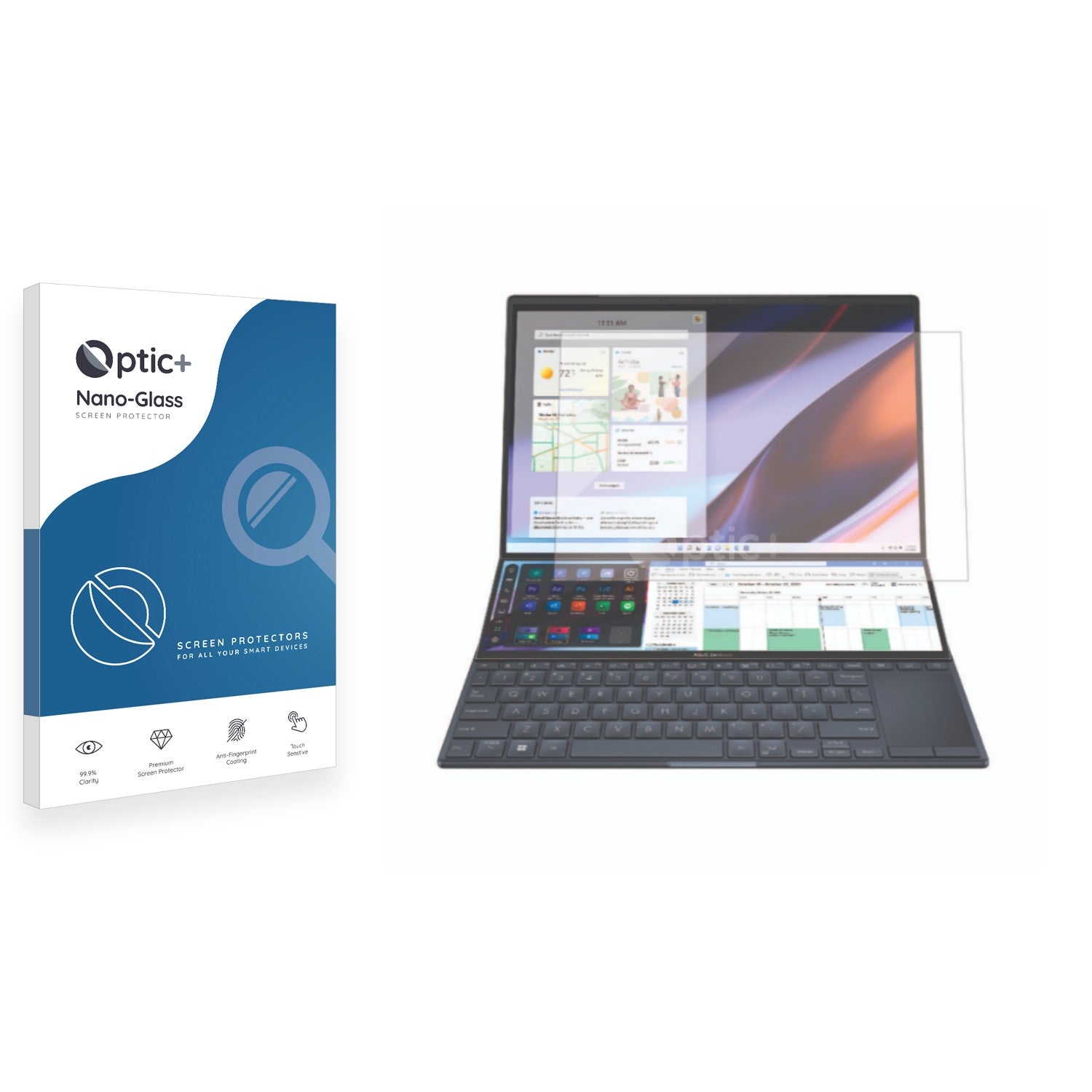 Screen Protectors for ASUS ZenBook Pro 14 Duo OLED UX8402 - ScreenShield