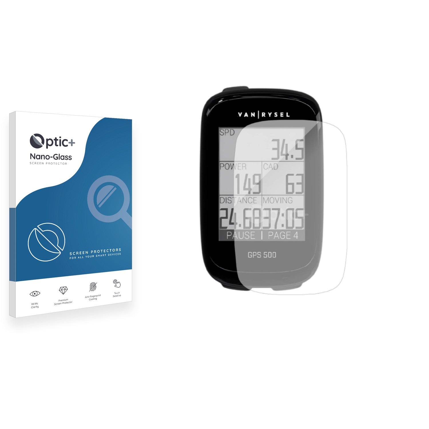 Screen Protectors for Decathlon Van Rysel GPS 500 - ScreenShield