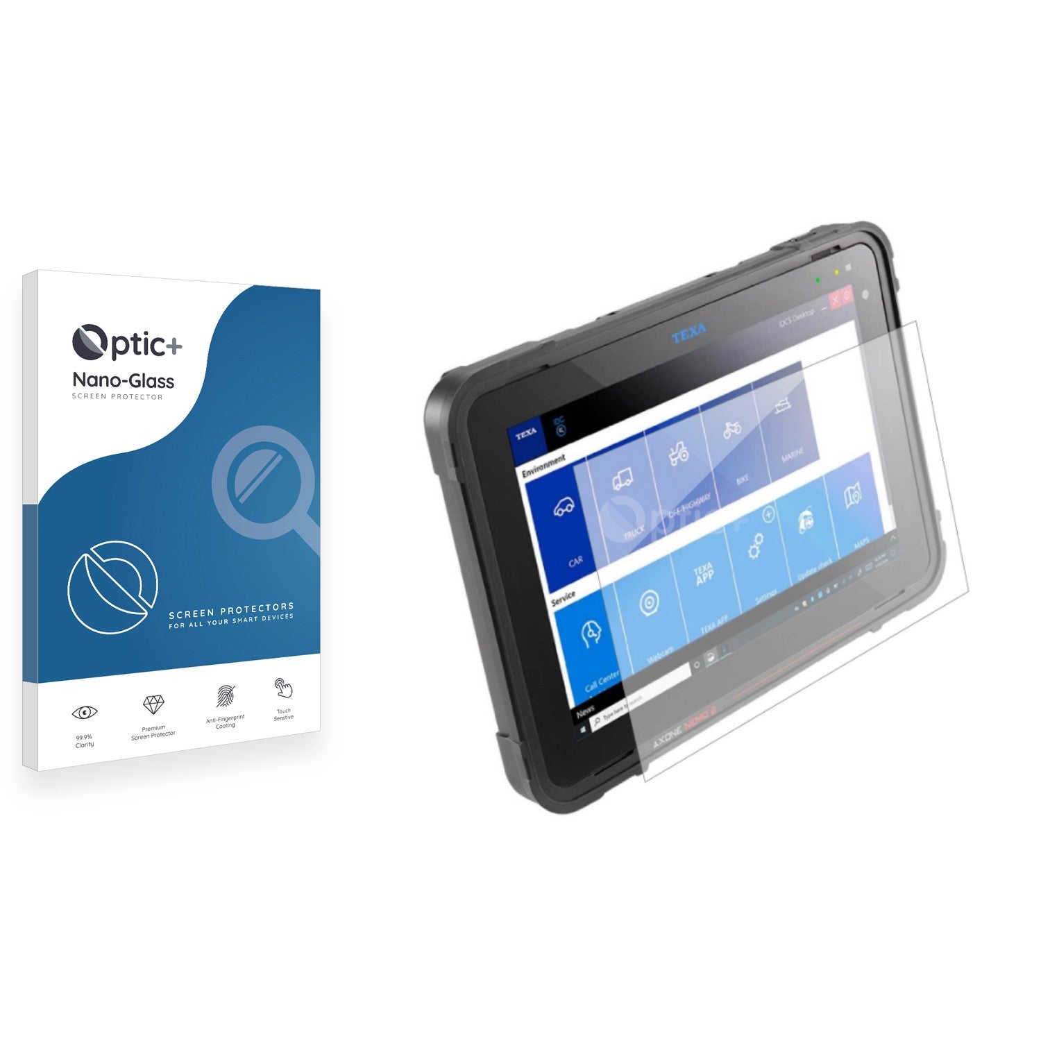 Screen Protectors for Texa Axone Nemo 2 - ScreenShield