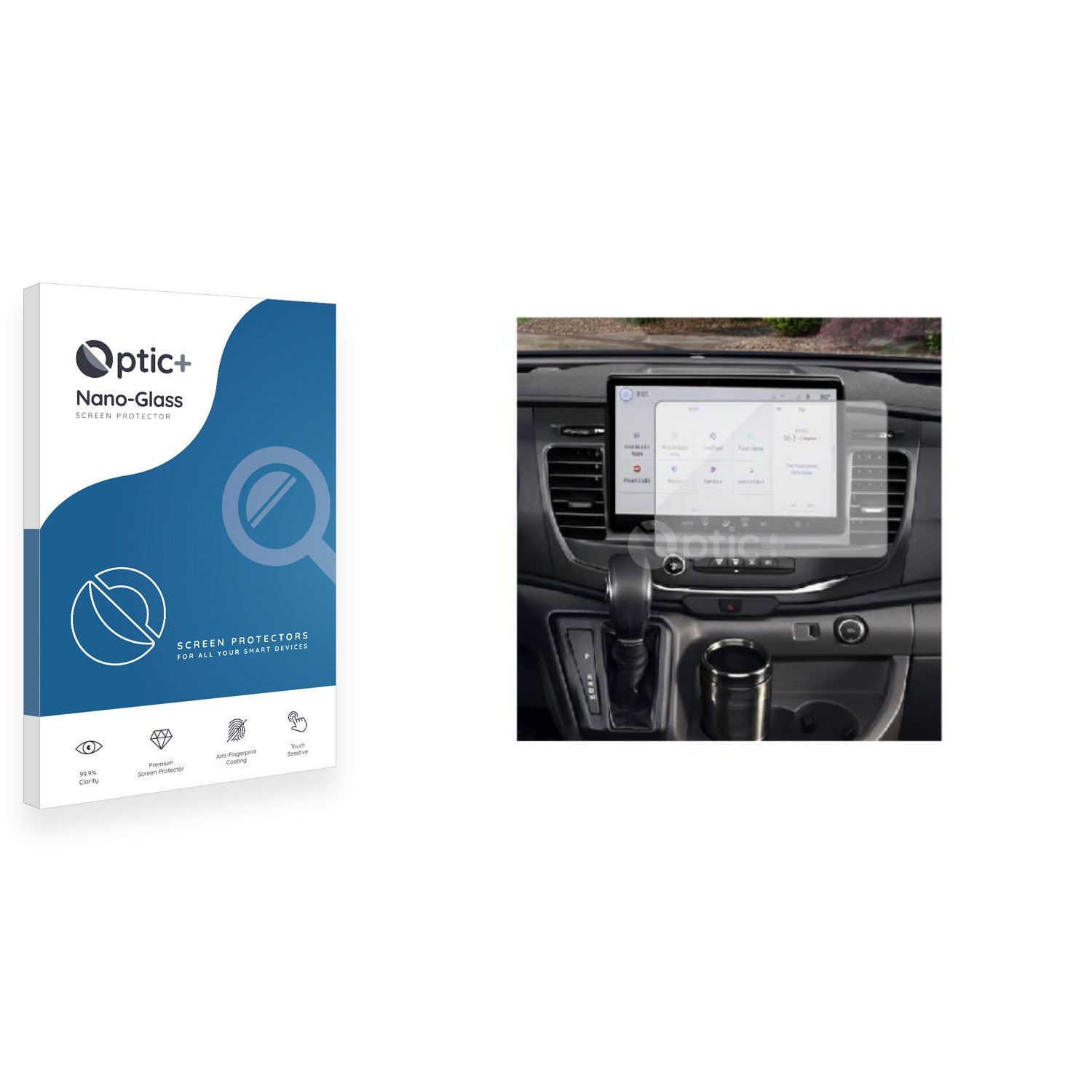 Screen Protectors for Ford Transit Custom SYNC4 2024 - ScreenShield