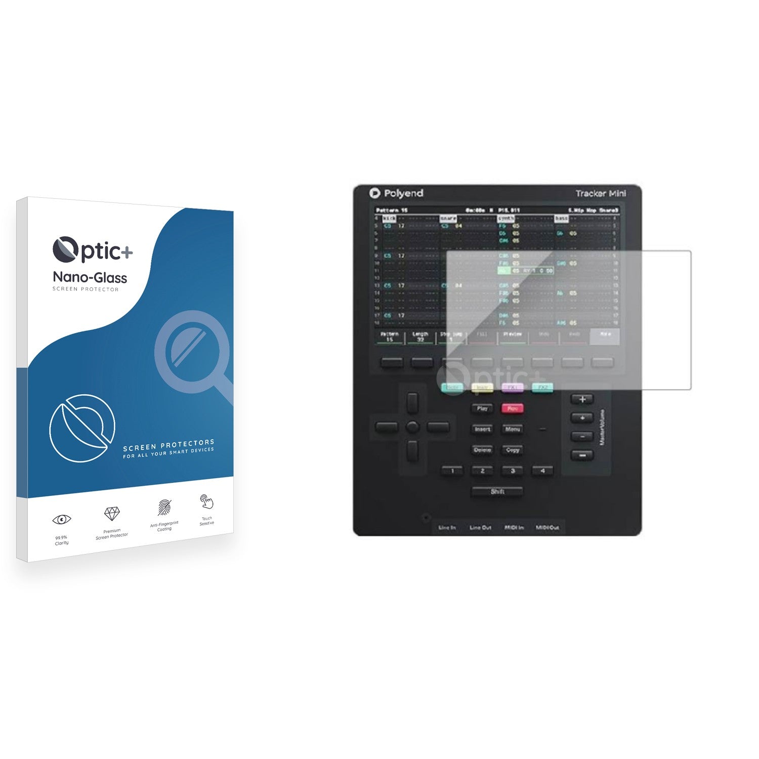 Screen Protectors for Polyend Tracker Mini - ScreenShield