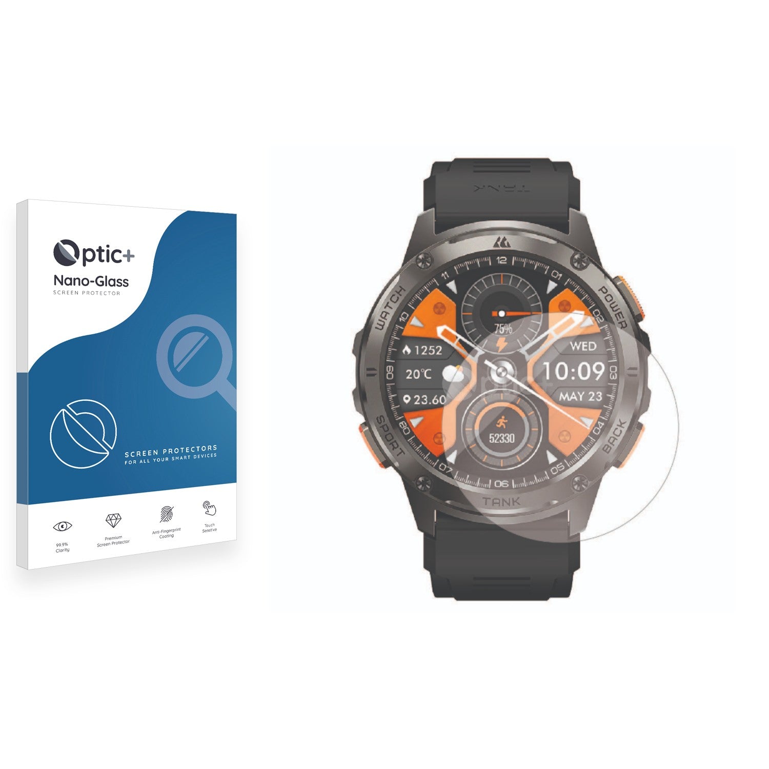 Screen Protectors for Kospet Tank T3 - ScreenShield