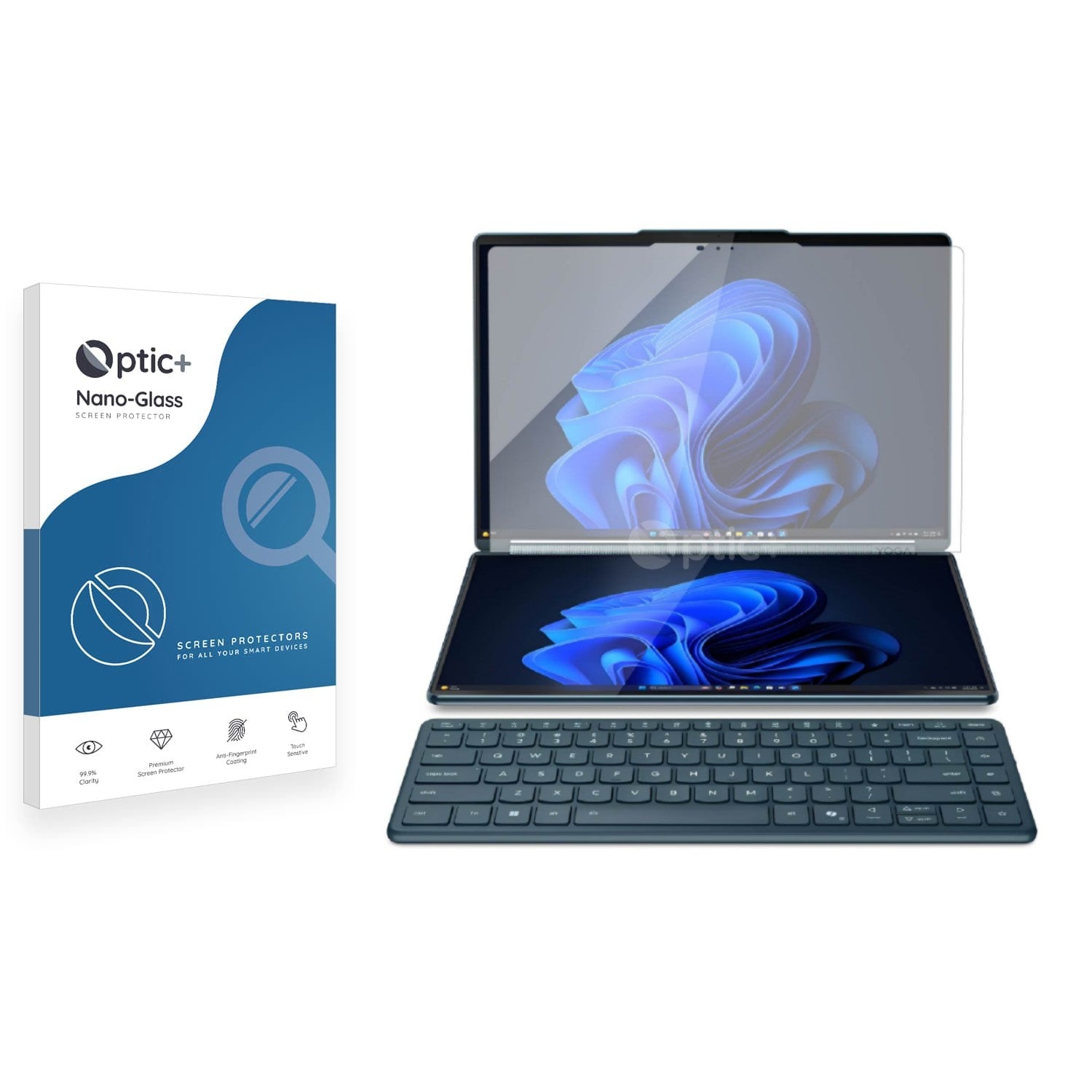 Screen Protectors for Lenovo Yoga Book 9i (14", Gen 10) Dual Display ...