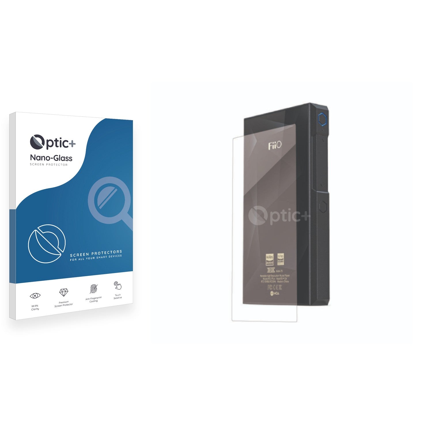 Optic+ Nano Glass Screen Protector for Fiio M11 PlusLTD - ScreenShield