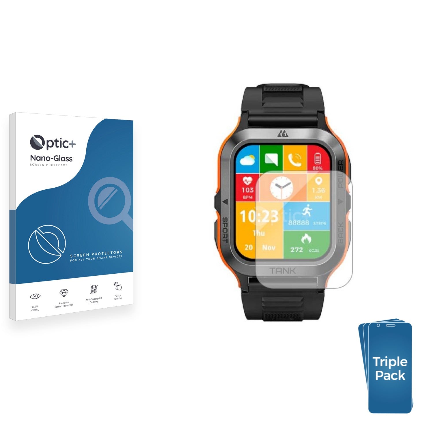 Screen Protectors for Kospet Tank M2 - ScreenShield