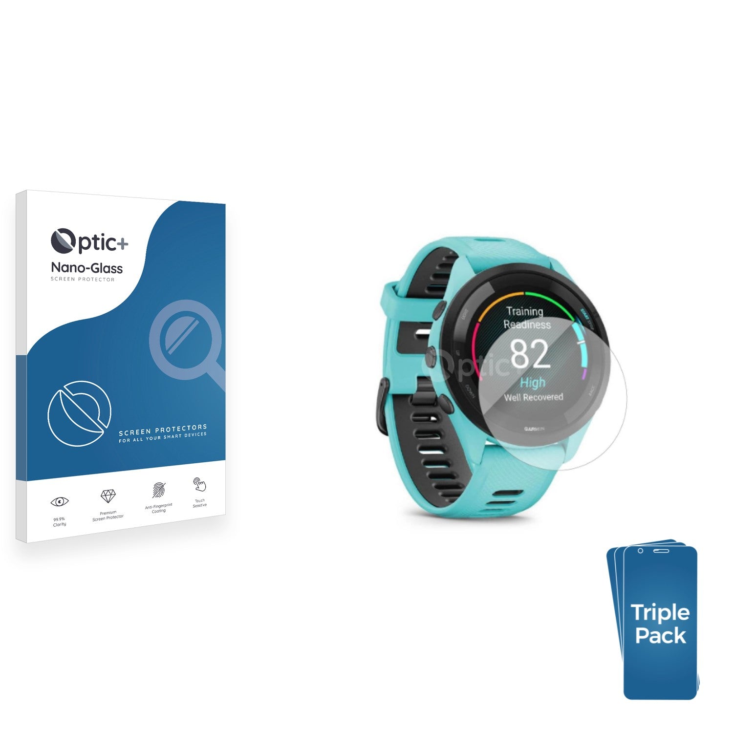 Screen Protectors for Garmin Forerunner 265 (46 mm) - ScreenShield