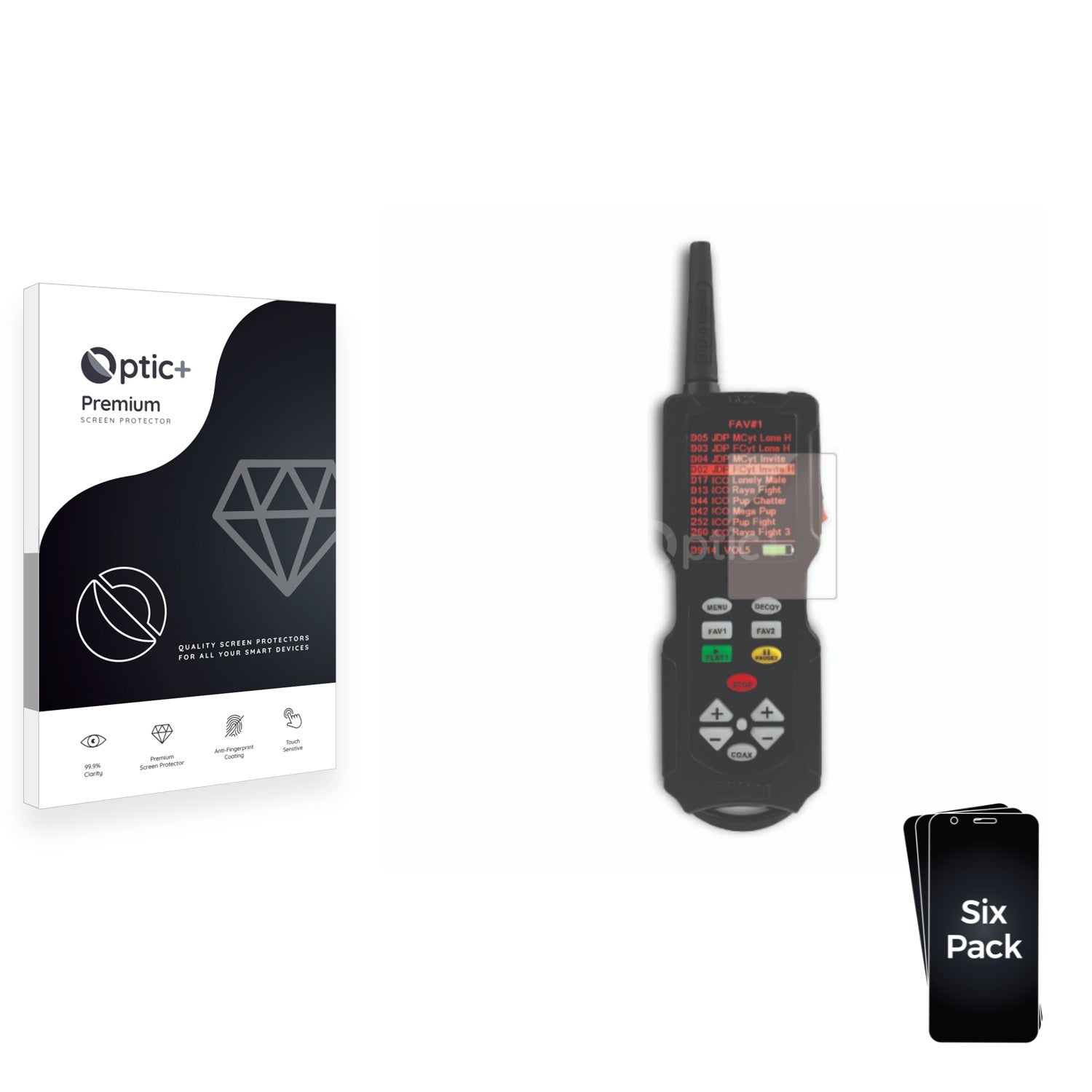 Screen Protectors for Sabre GCX Remote - ScreenShield
