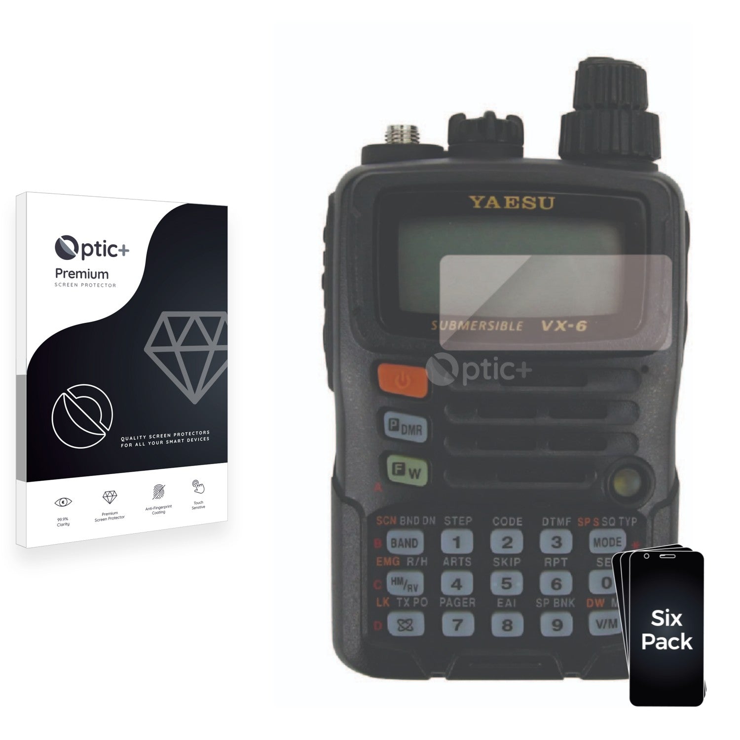 Screen Protectors for Yaesu VX-6R - ScreenShield