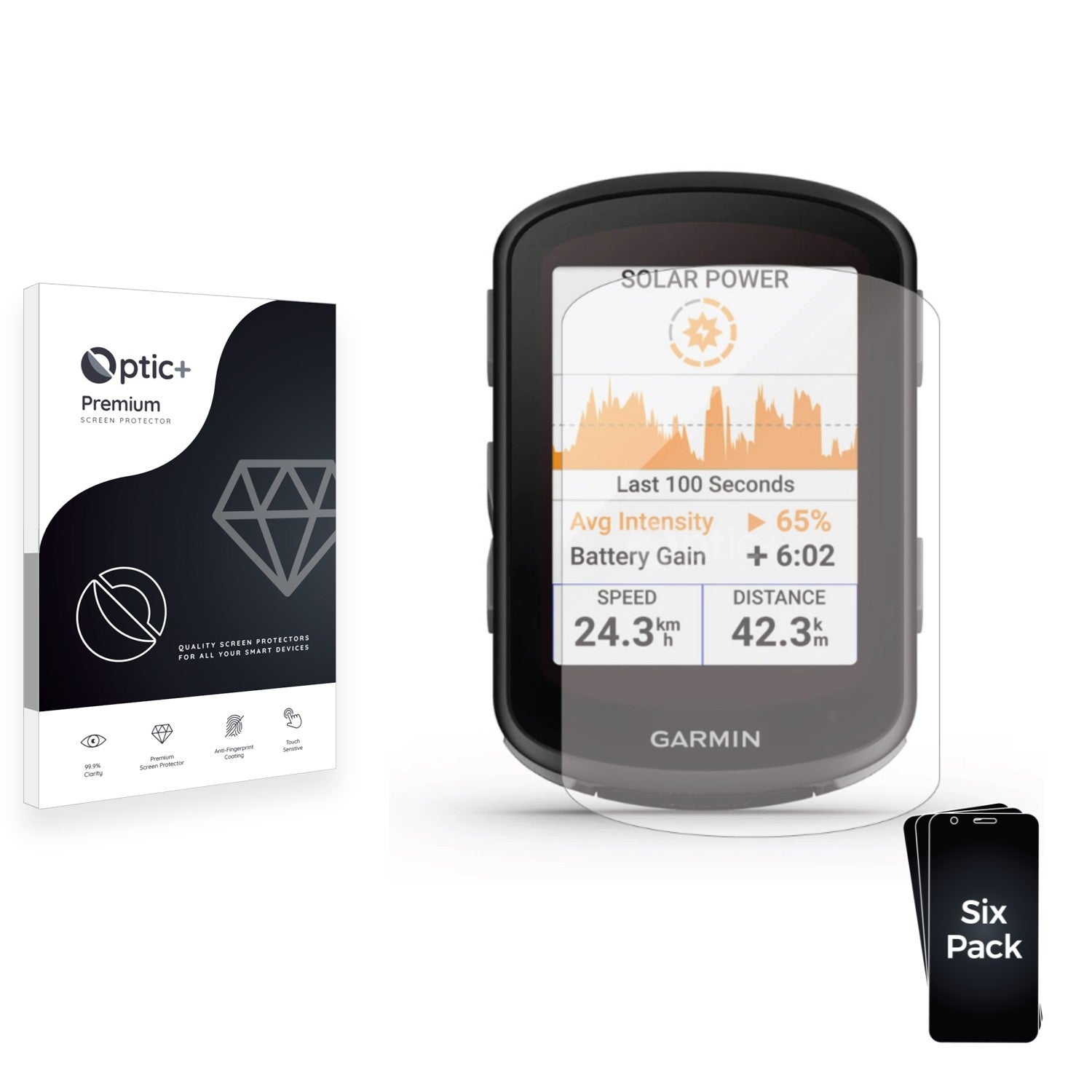Screen Protectors for Garmin Edge 540 Solar - ScreenShield
