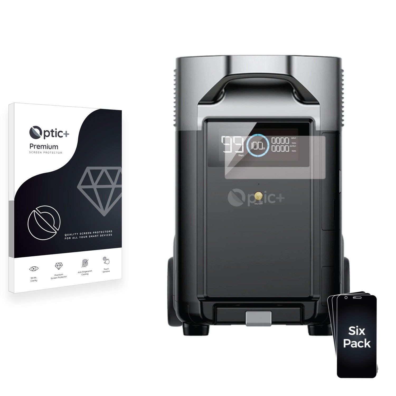 Screen Protectors for ECOFLOW Delta Pro Smart Extra Battery - ScreenShield