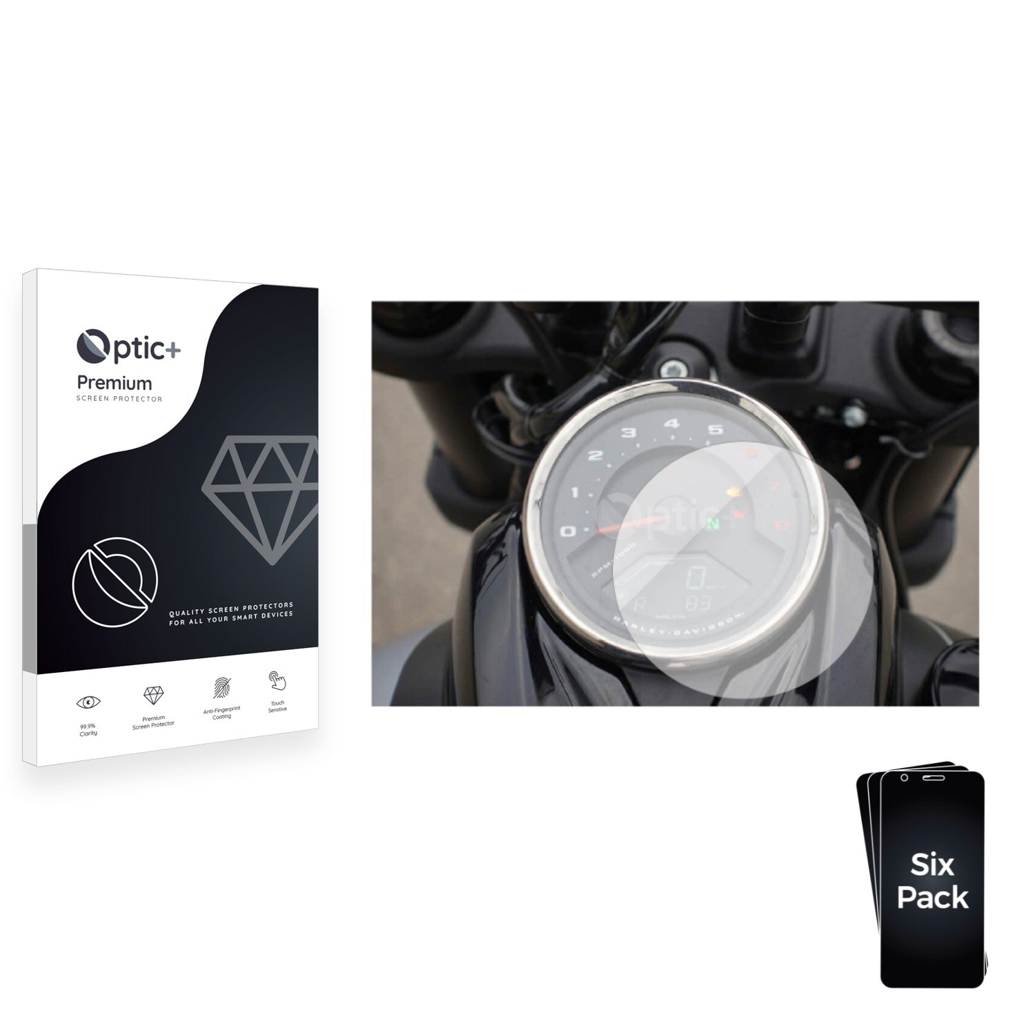 Screen Protectors for Harley-Davidson 2020 HD Fat Bob - ScreenShield