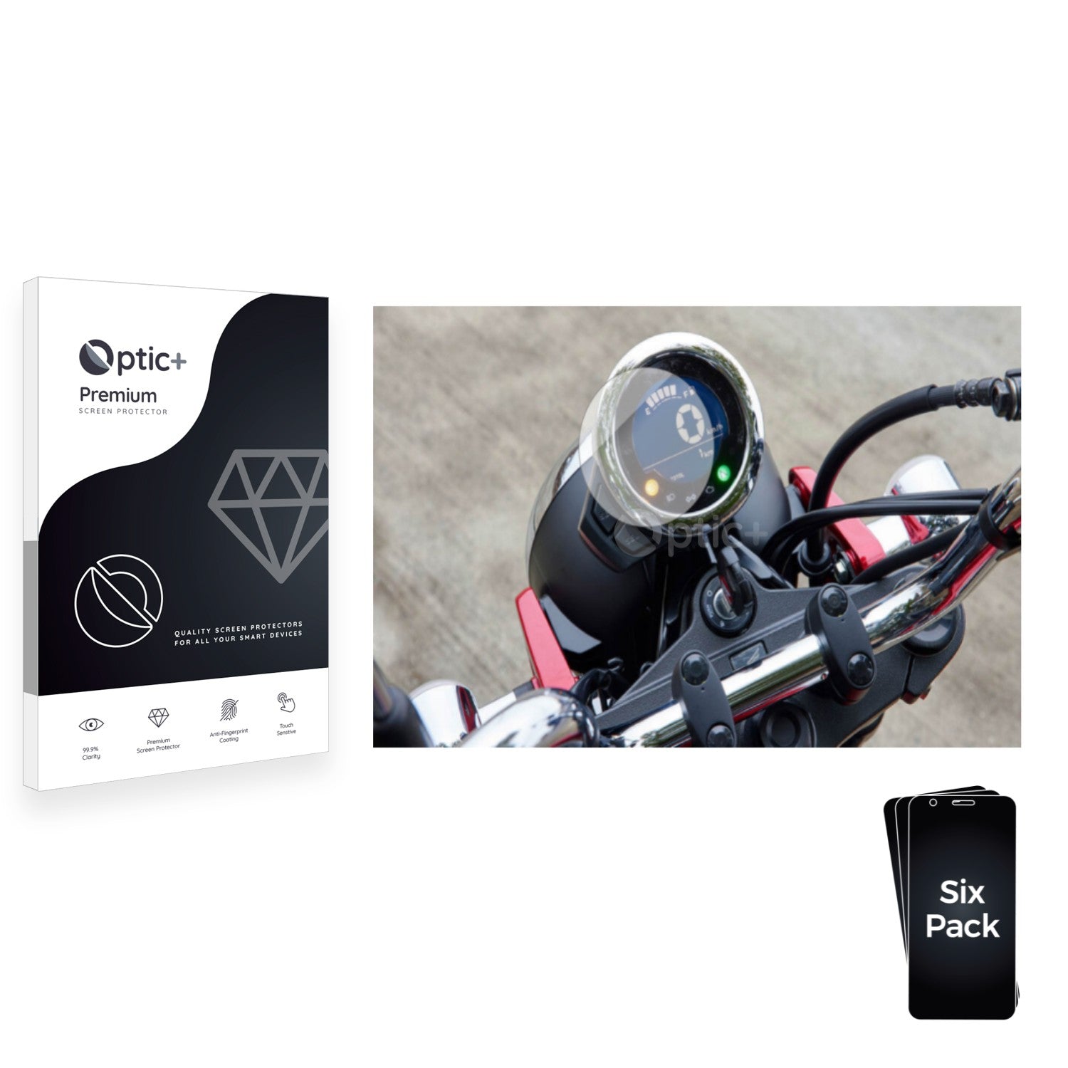 Screen Protectors for Honda DAX ST125 2023 - ScreenShield