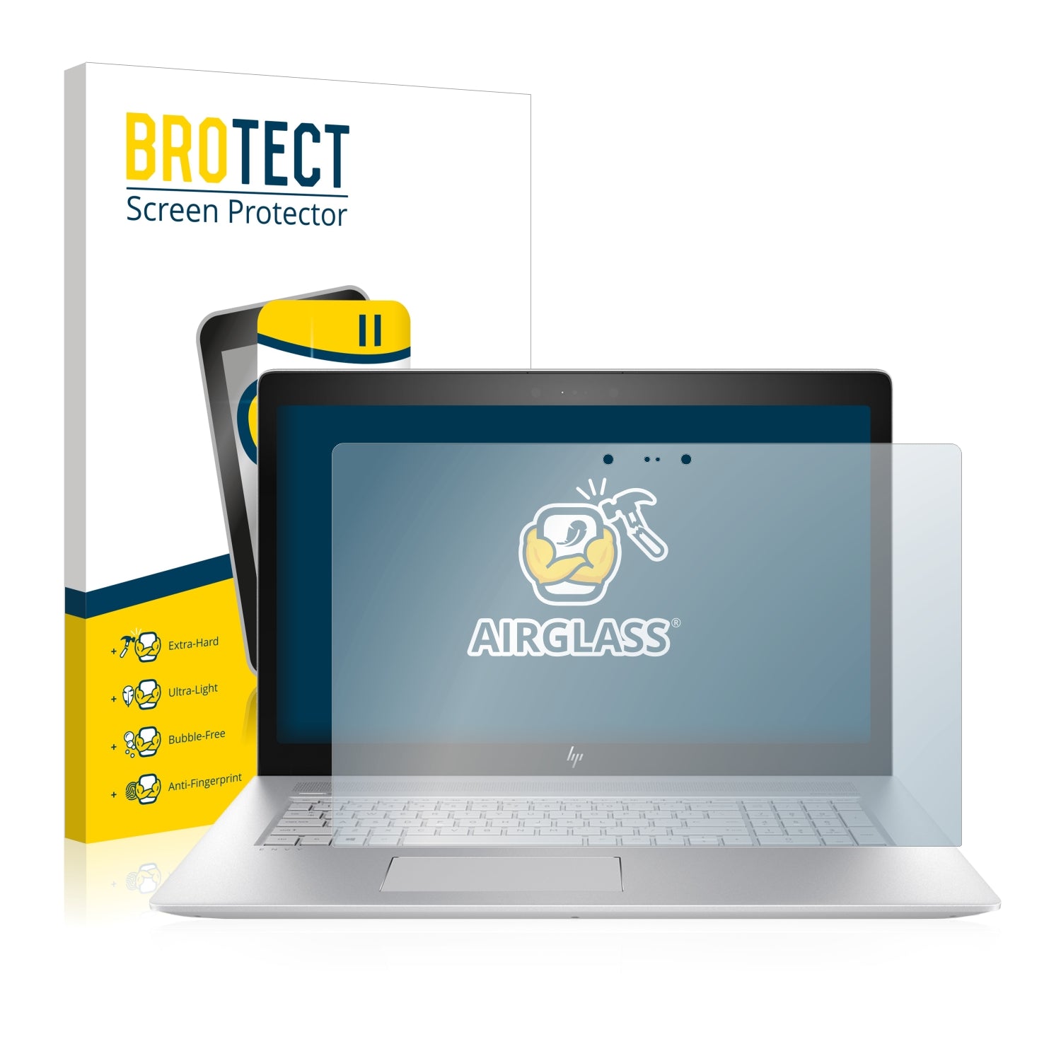 BROTECT AirGlass Glass Screen Protector for HP Envy 17 2017 - ScreenShield