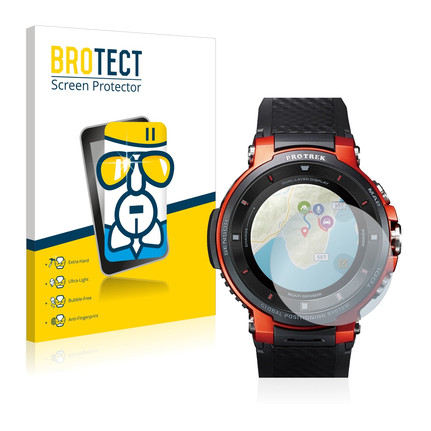 Screen Protectors for Casio Pro Trek Smart WSD-F30 – ScreenShield