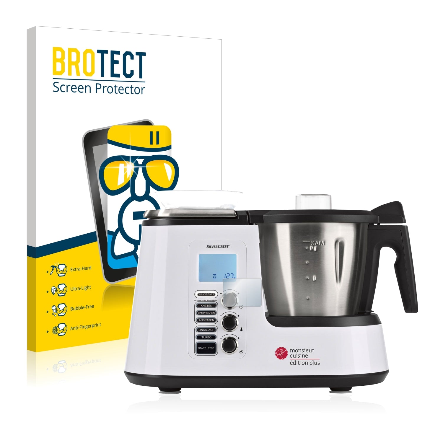 Screen Protectors for SilverCrest Monsieur Cuisine Edition Plus ...