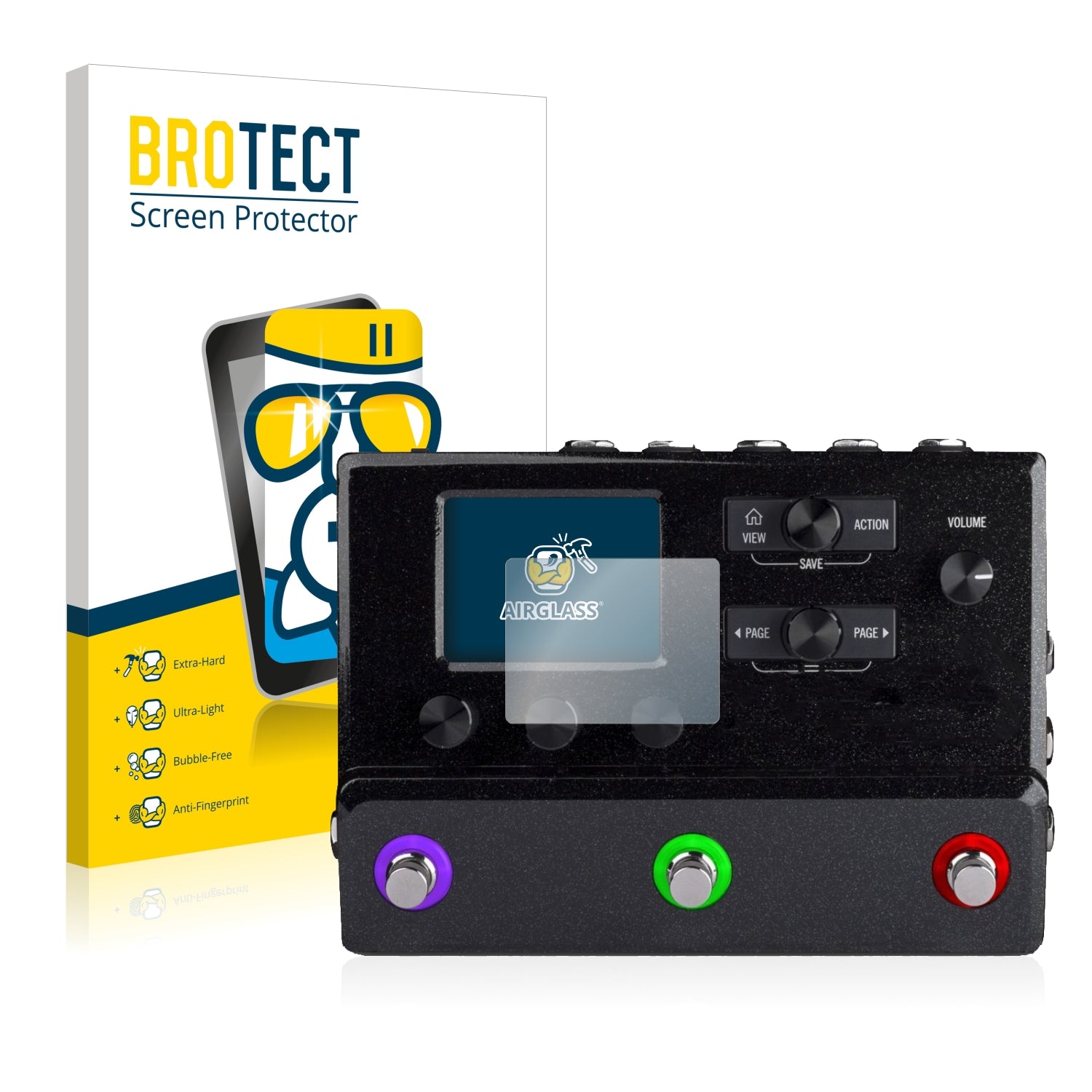 Nano Glass Screen Protector for Line 6 hx stomp - ScreenShield - The ...