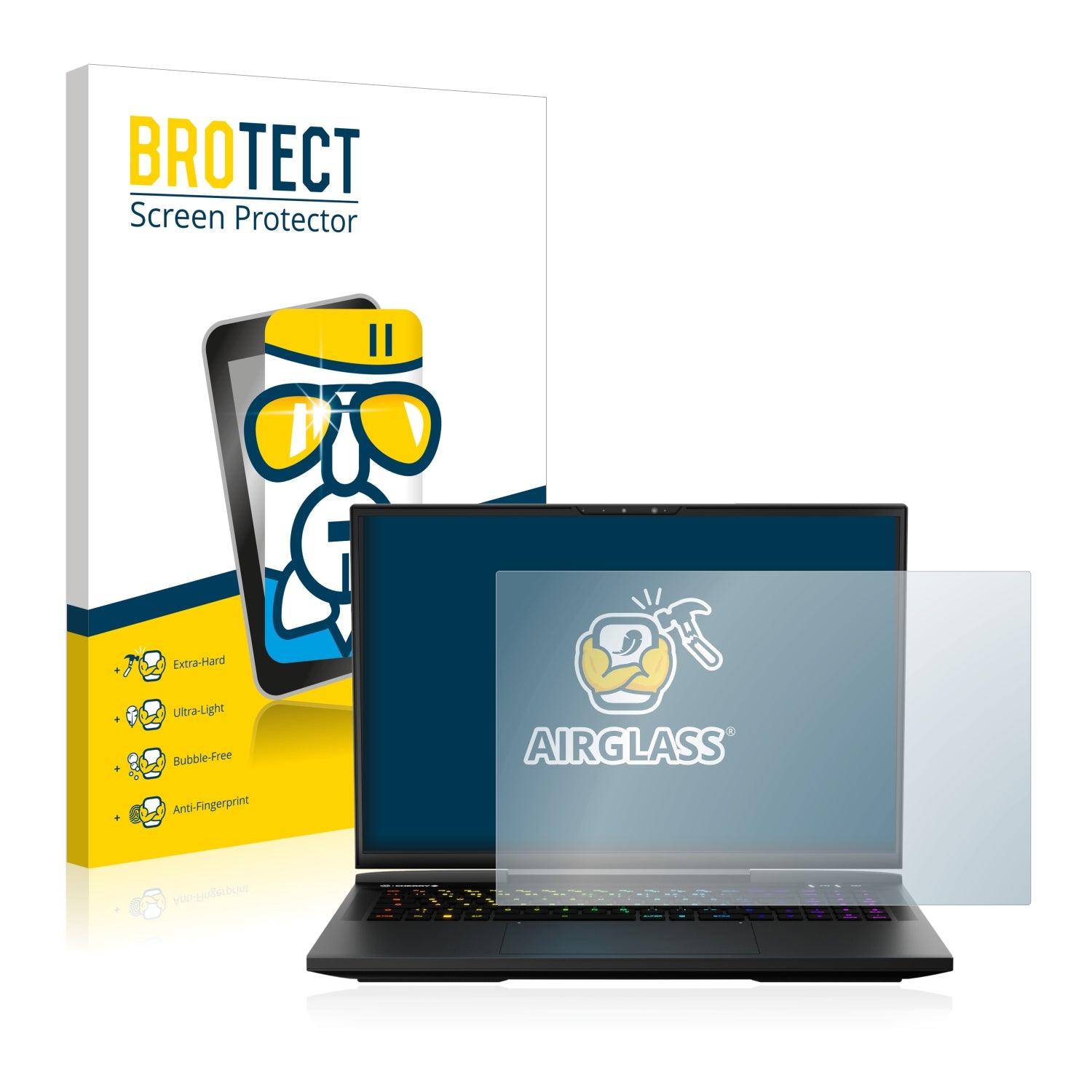 Nano Glass Screen Protector for Medion Erazer Beast X40 - ScreenShield ...