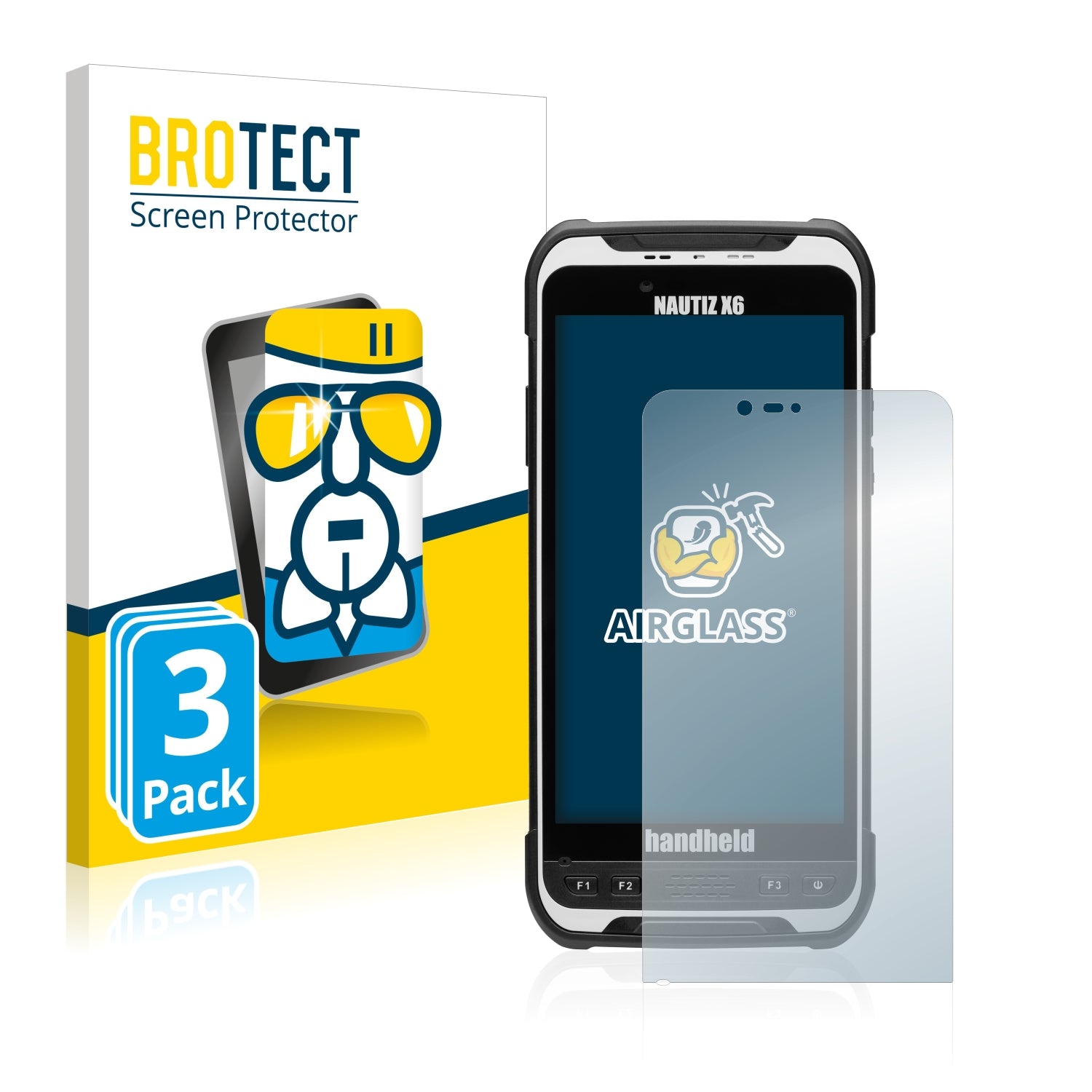 Screen Protectors for Handheld Nautiz X6 – ScreenShield